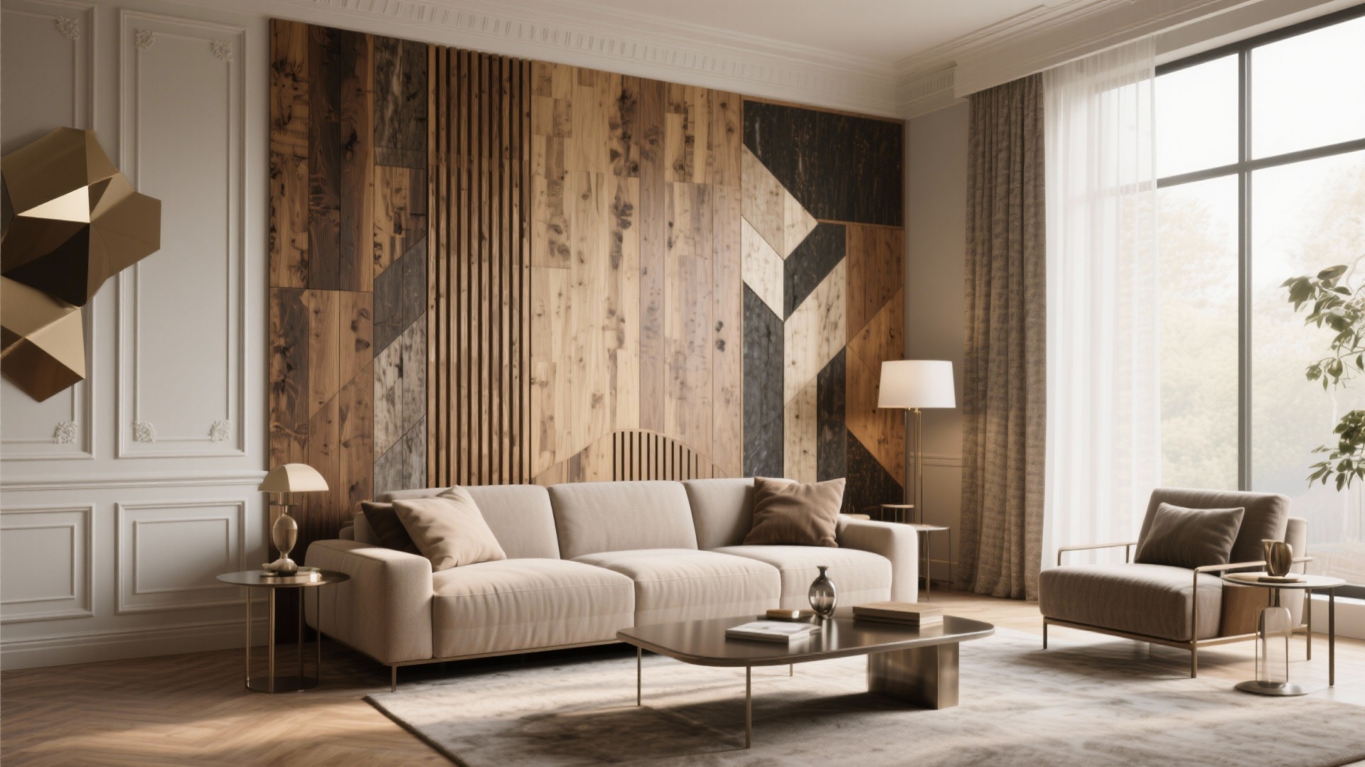 Living Room Feels Flat? 5 Living Room Wall Panels That Add Depth