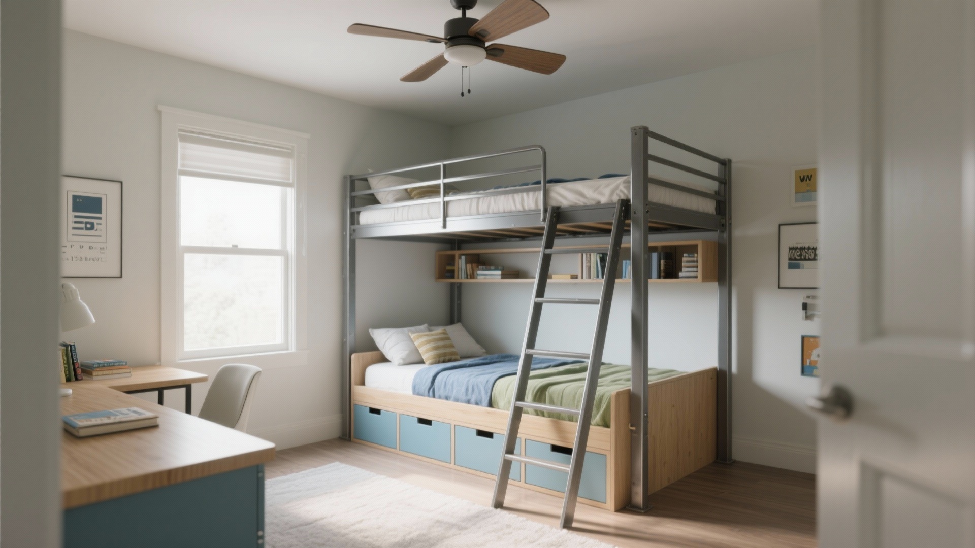5 Boys Bedroom Ideas for a Small 12 x 8 ft Room