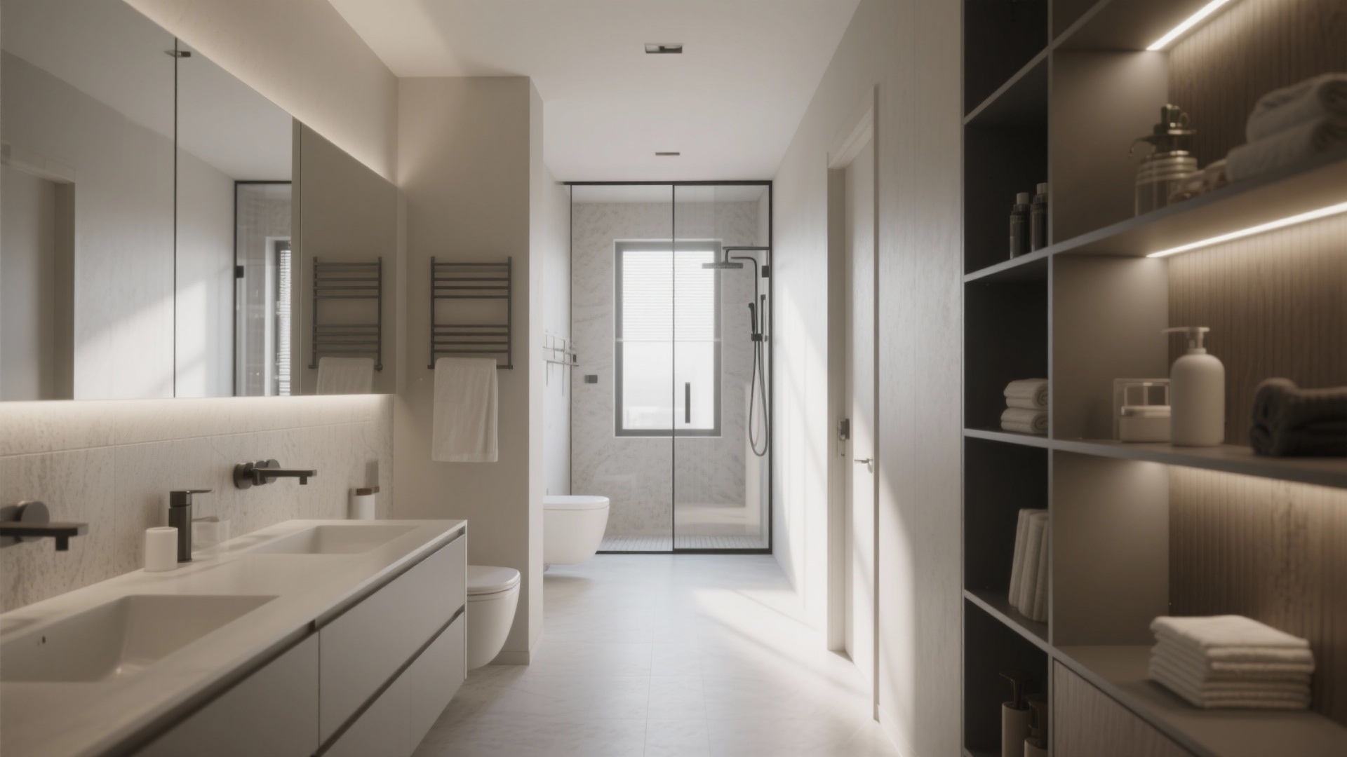 Long Narrow Bathroom Feels Cramped? 10 Layout Fixes