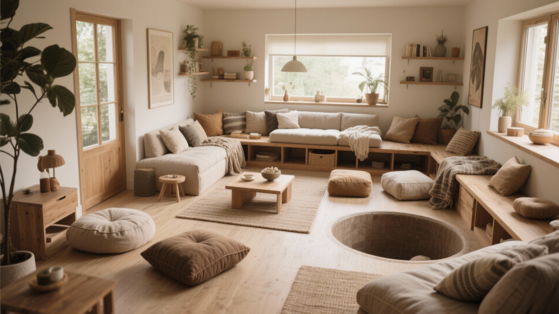 5 Low Seating Ideas for a Cozy Living Room