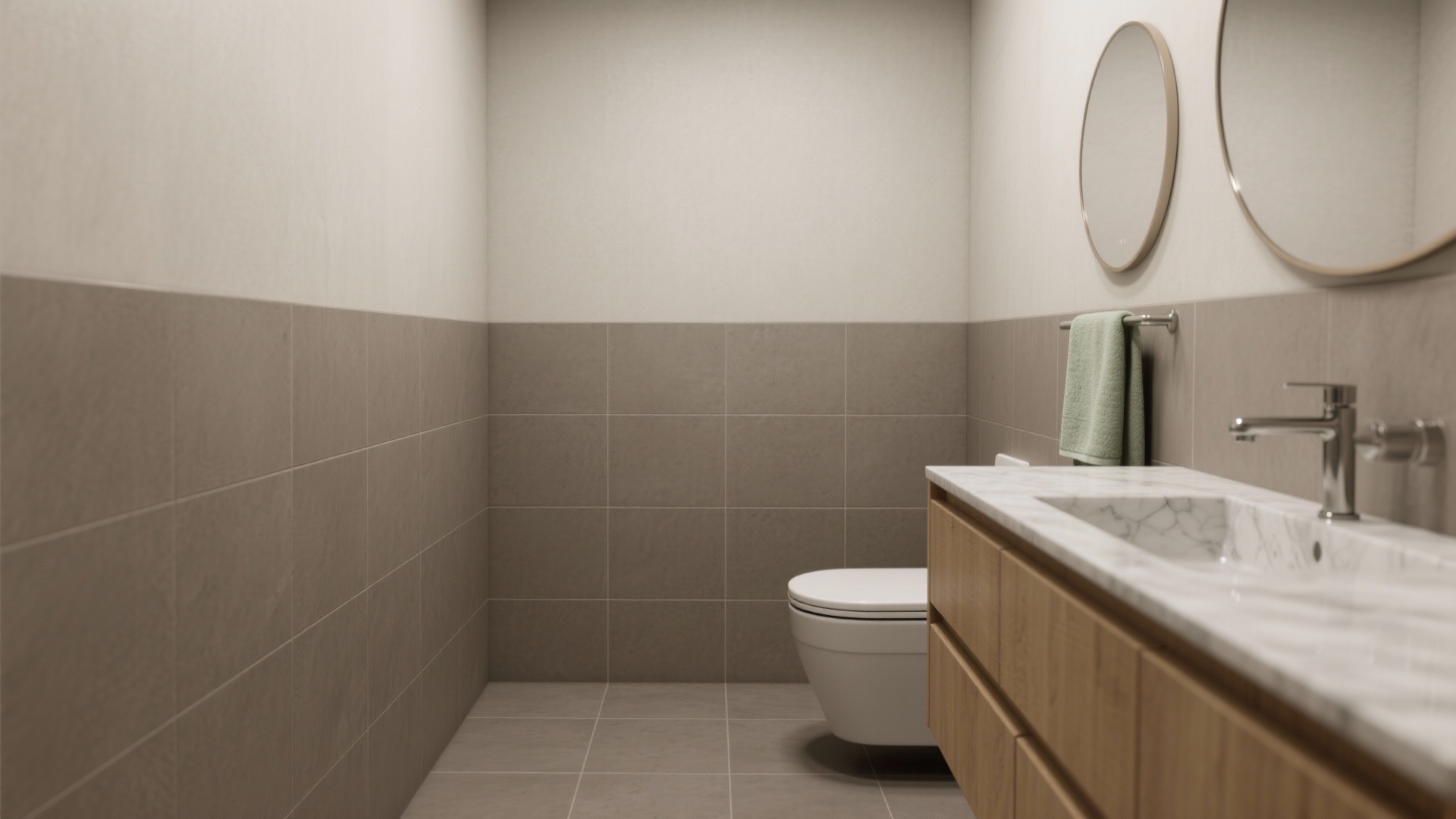 Small Bathroom Feels Dark? Matt Finish Bathroom Tiles Fix