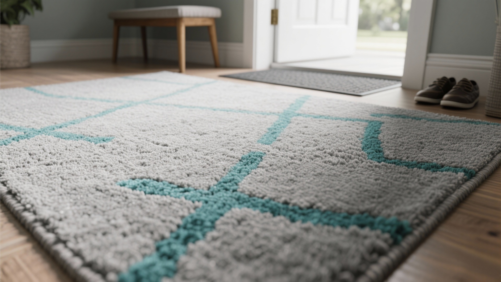 Teal and Grey Rugs: 5 Living Room Ideas