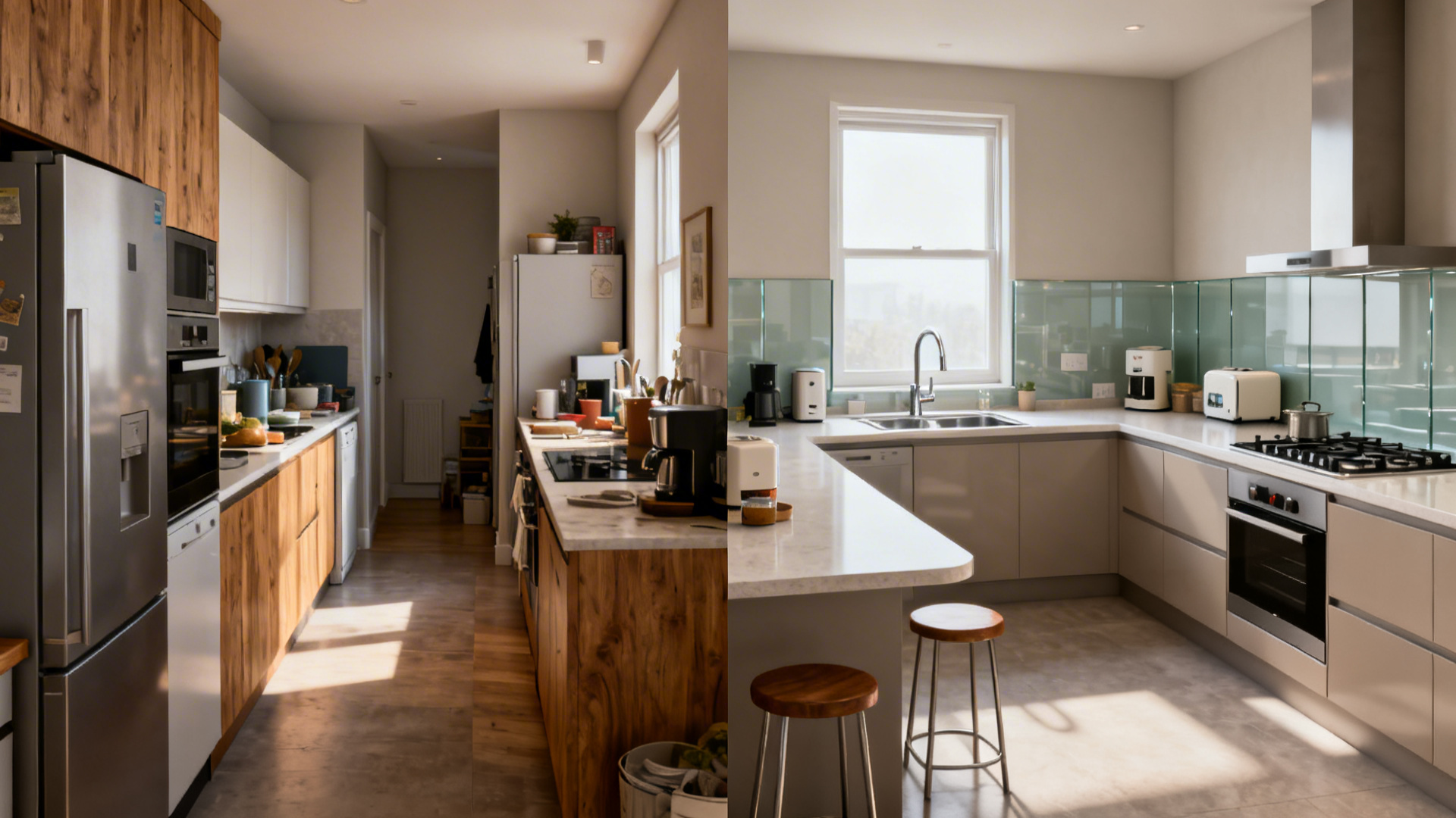 Wet Kitchen and Dry Kitchen Design: 5 Smart Ideas