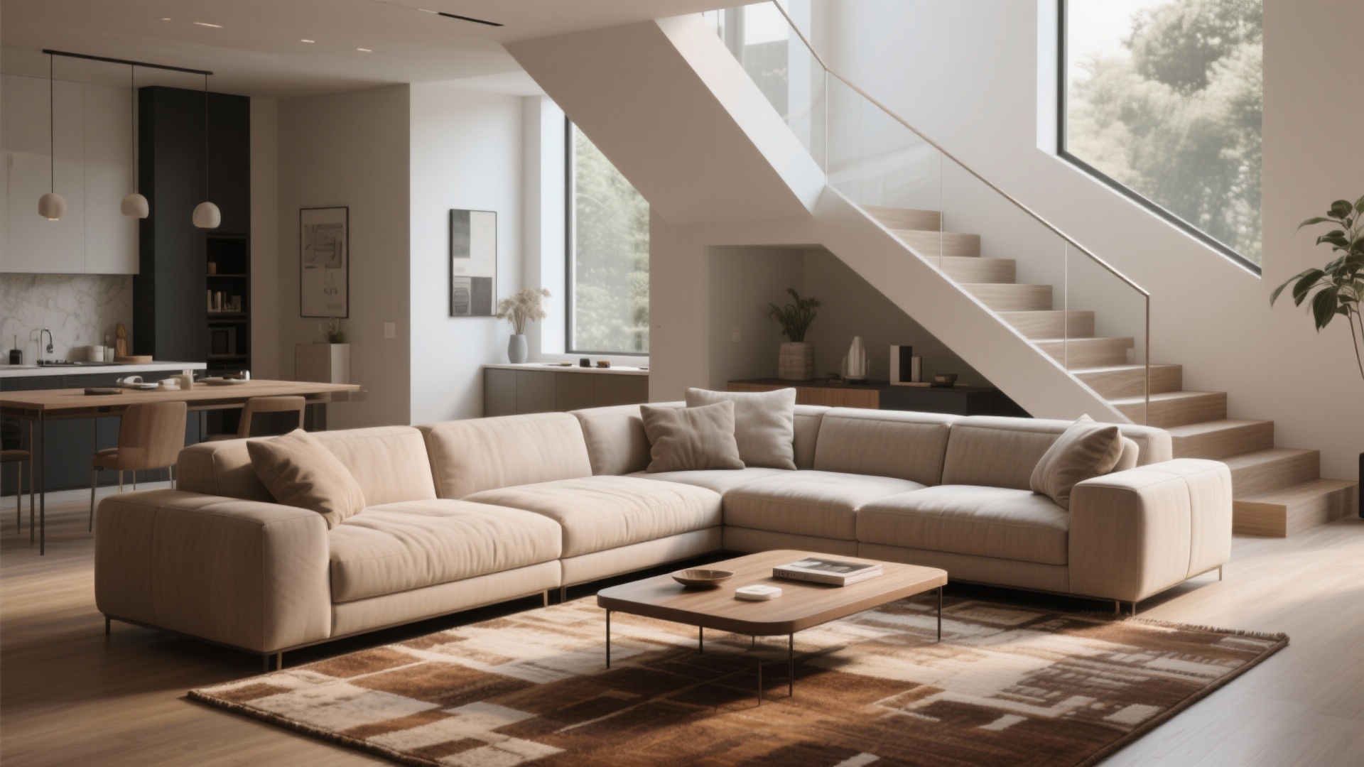 10 Living Room Ideas with Stairs to Maximize Space