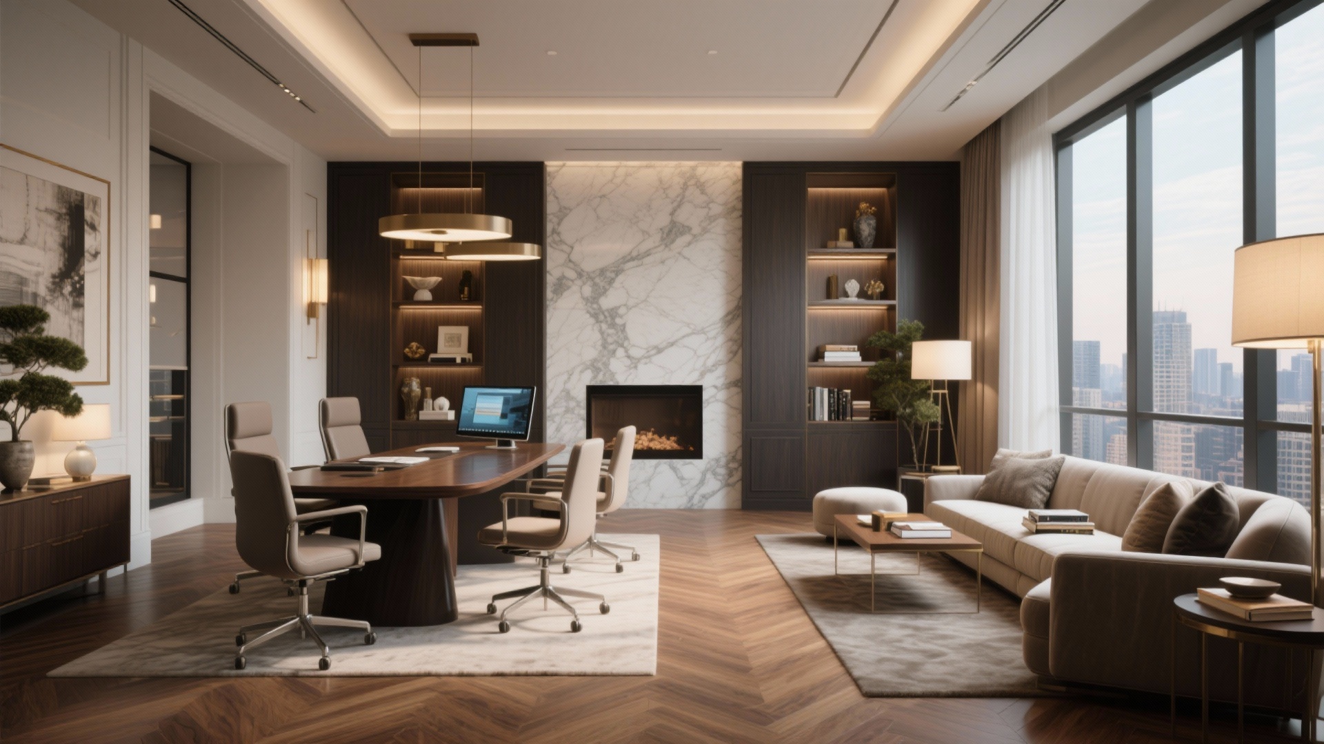 5 Luxury Modern Home Office Ideas