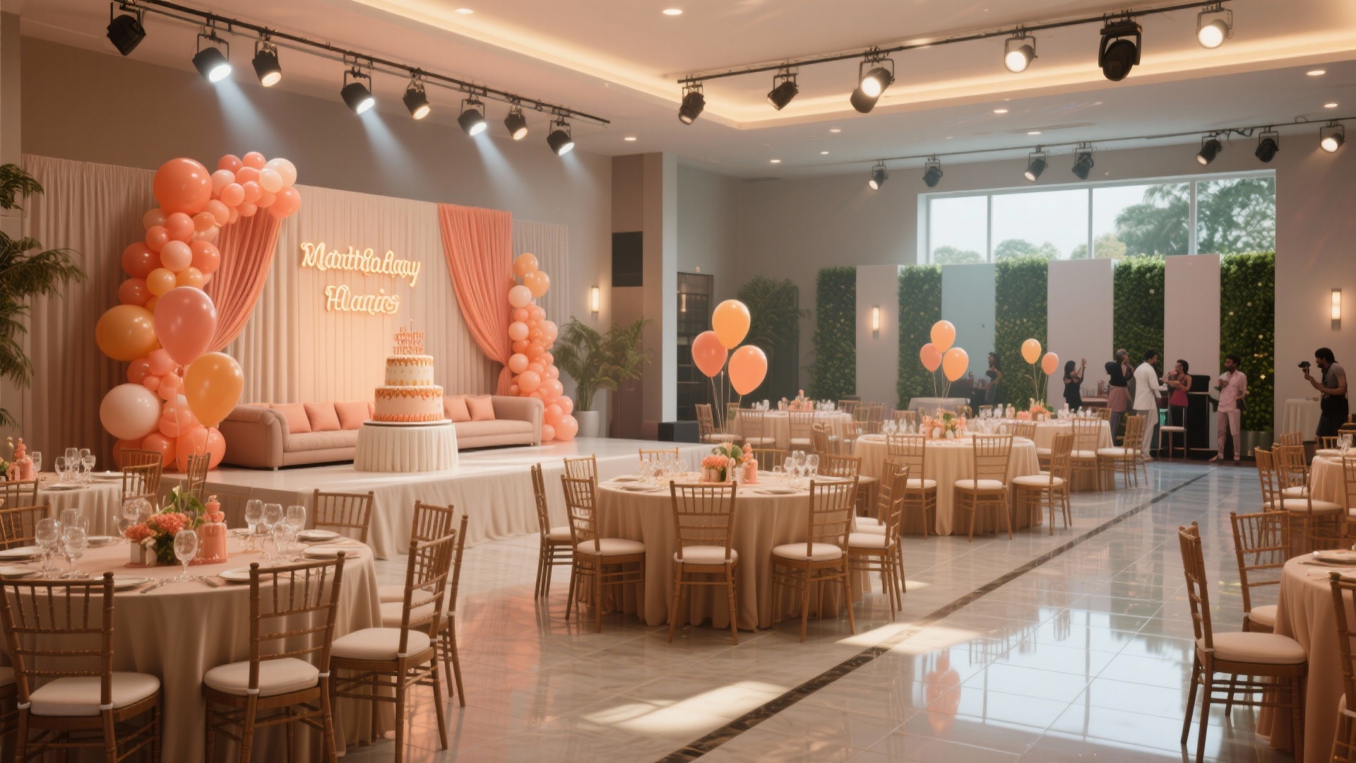 Birthday Halls in Madurai: How Much Space for 100 Guests?