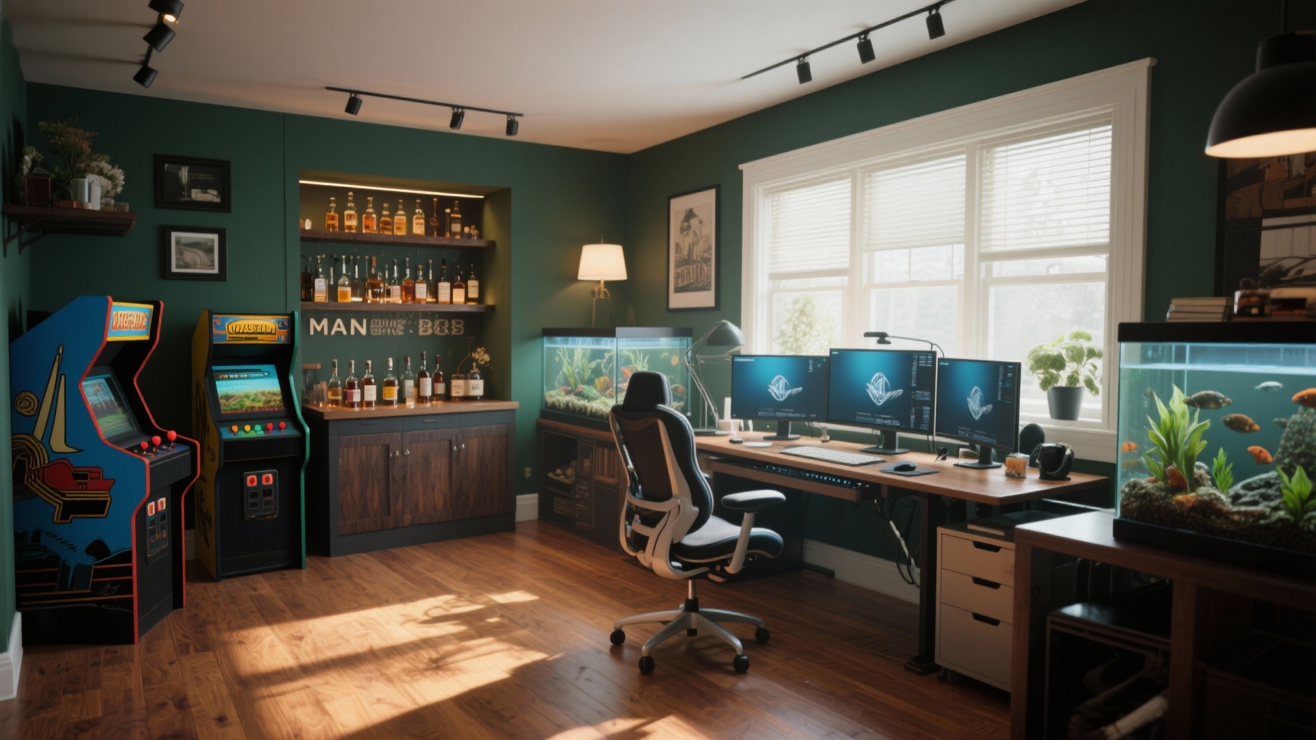 5 Man Cave Office Ideas for Your Workspace