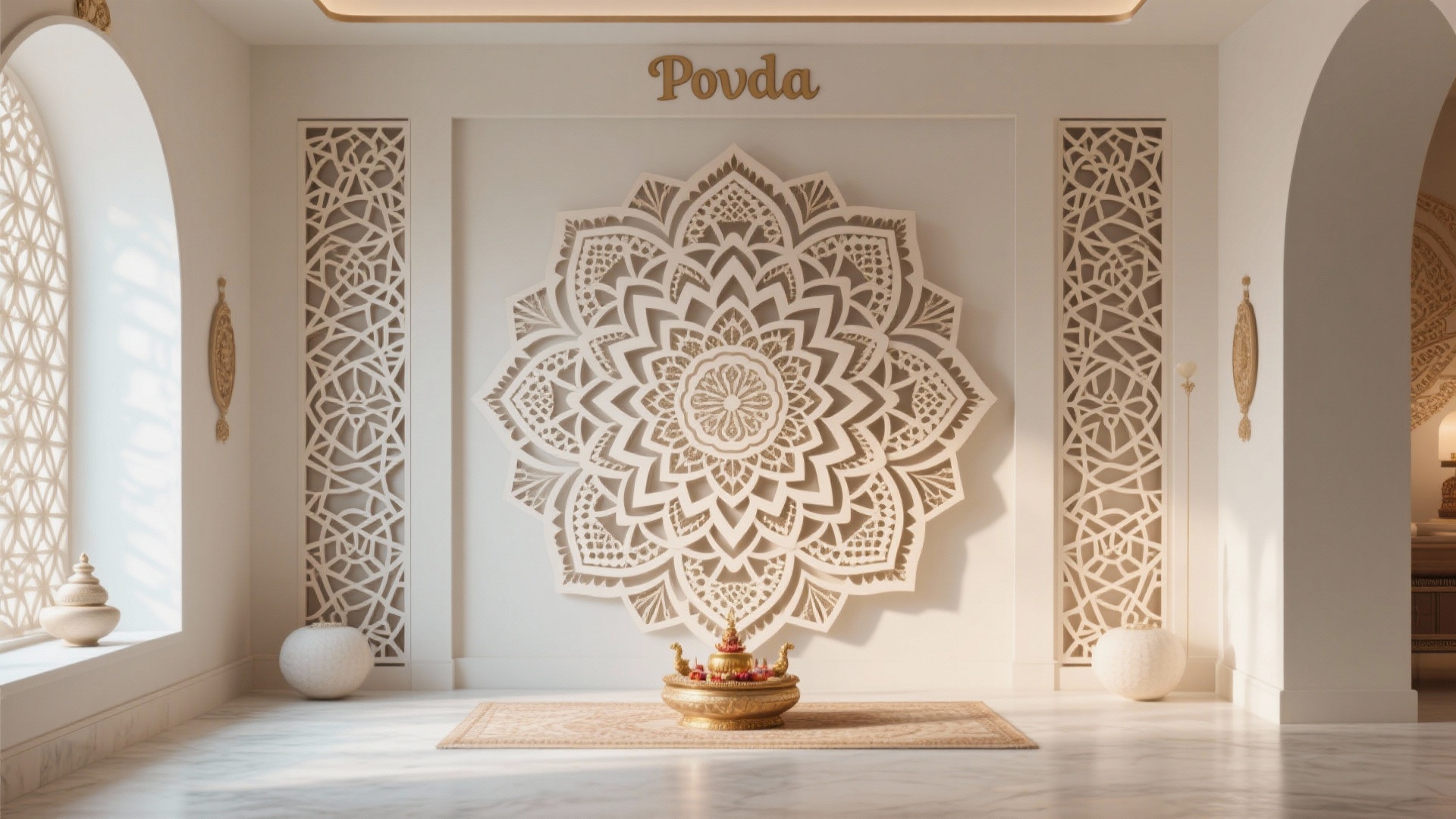 5 Pooja Room CNC Design Ideas