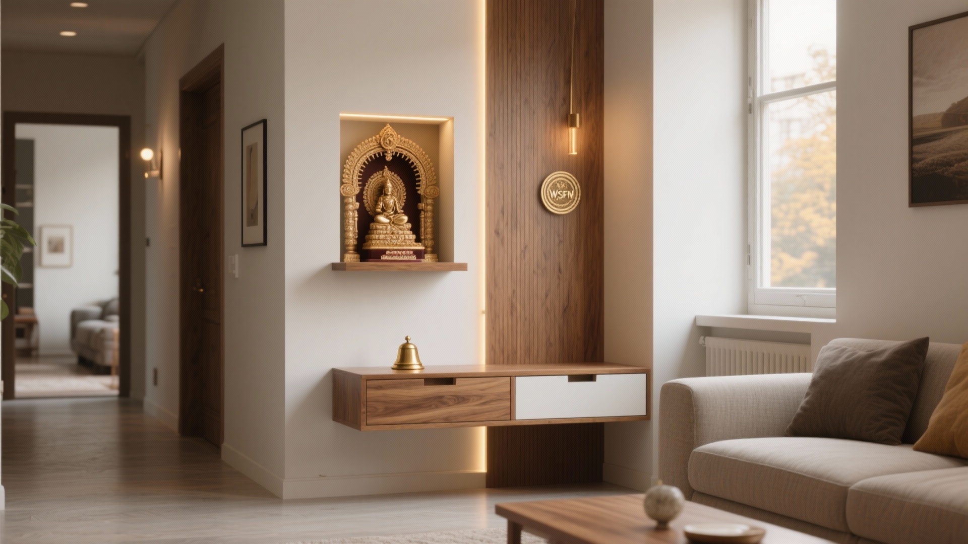 Mandir in Hall Design: 5 Inspired Layout Ideas