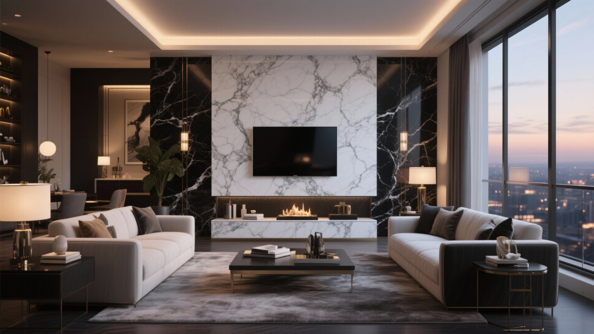 10 Living Room TV Wall Decorating Ideas