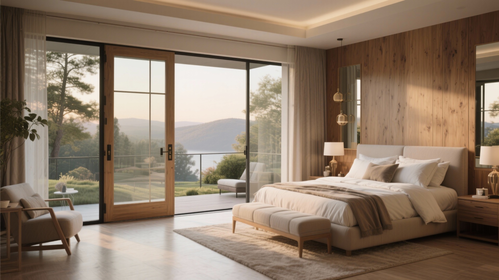 Bedroom Feels Closed Off? 5 Master Bedroom Exterior Door Ideas