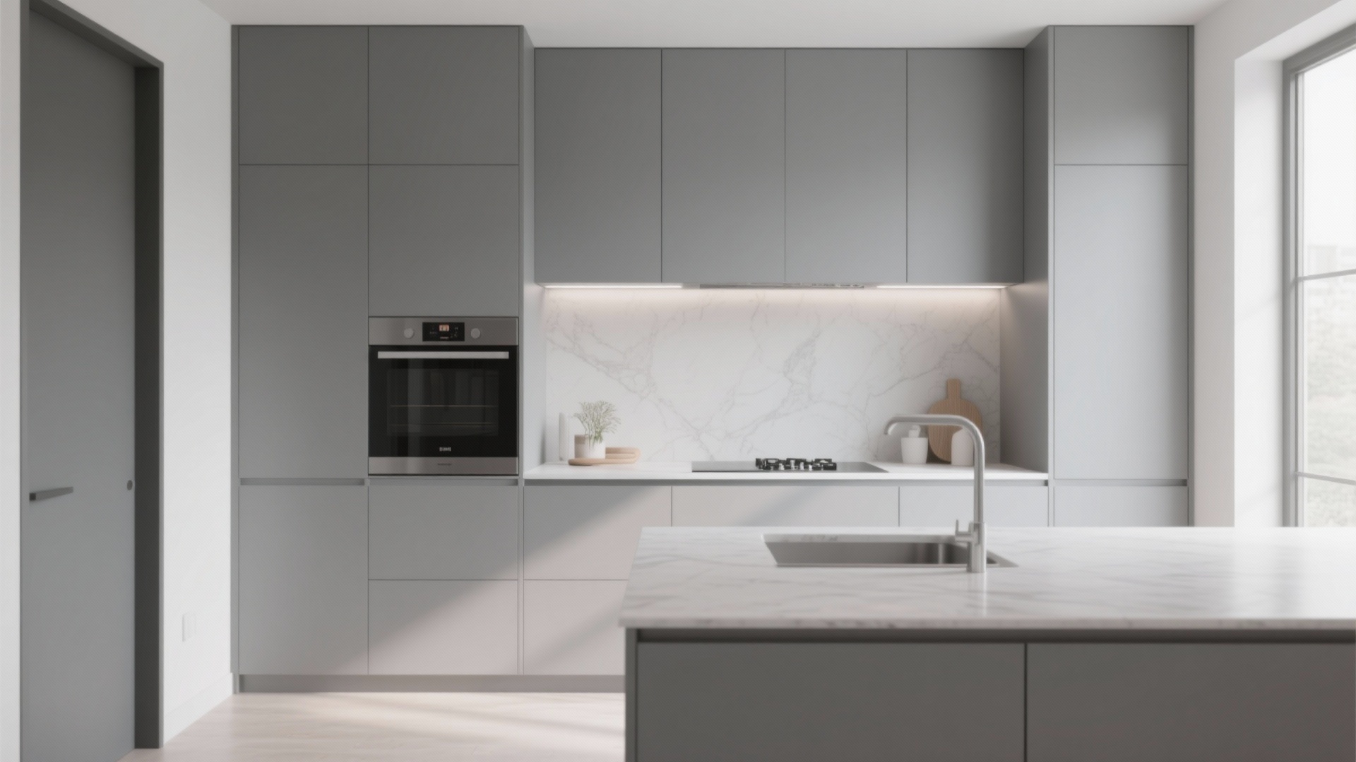 10 Grey Cabinet Kitchen Ideas for Small Spaces