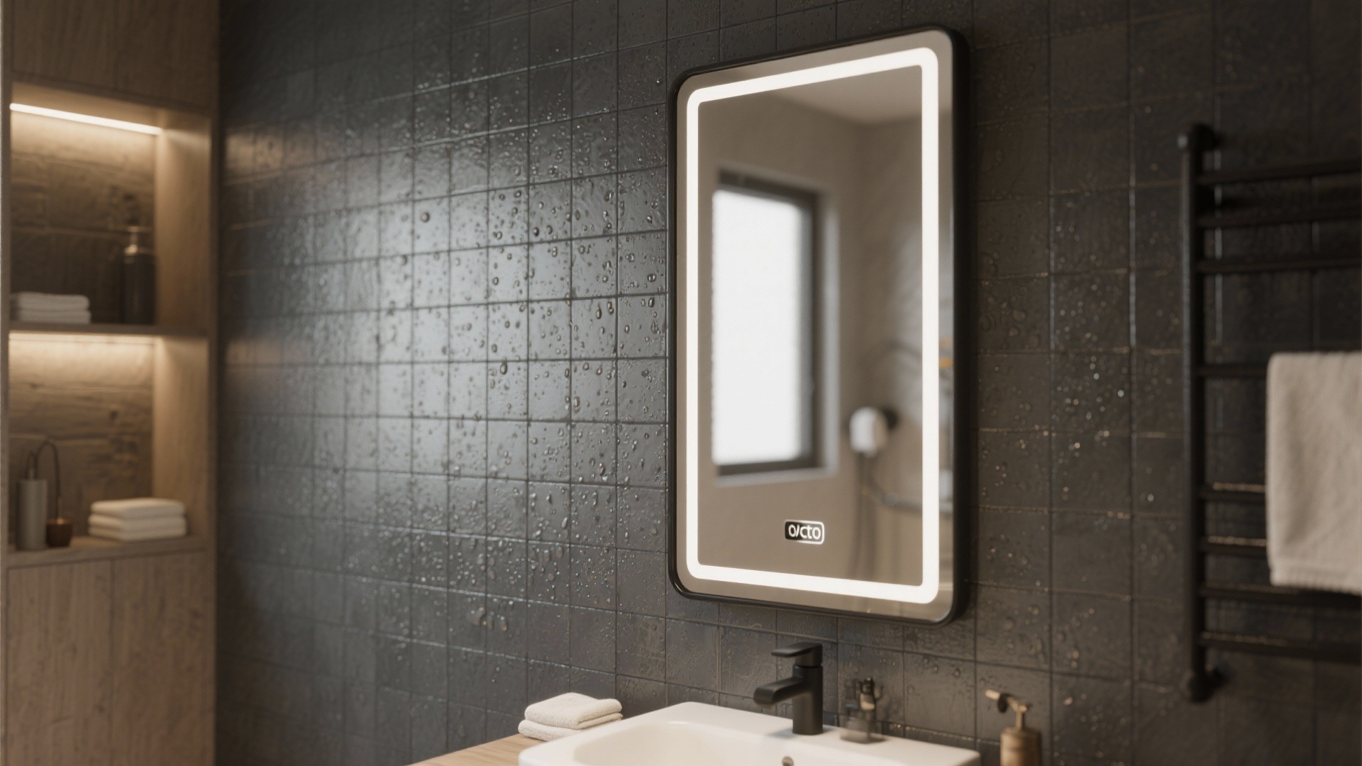 Bathroom Black Frame Mirror: 5 Design Ideas