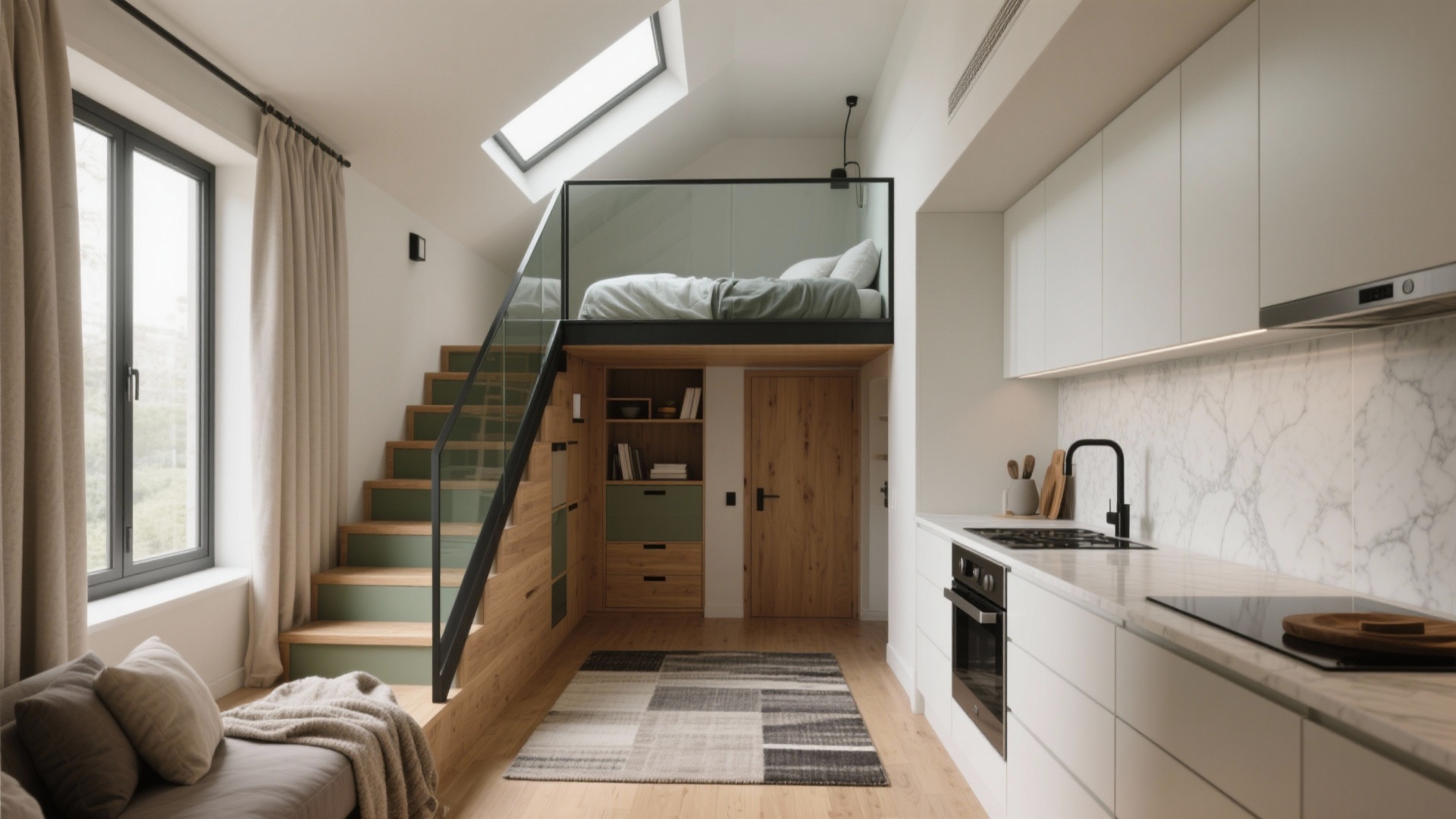 5 Small Loft Design Ideas That Maximize Space