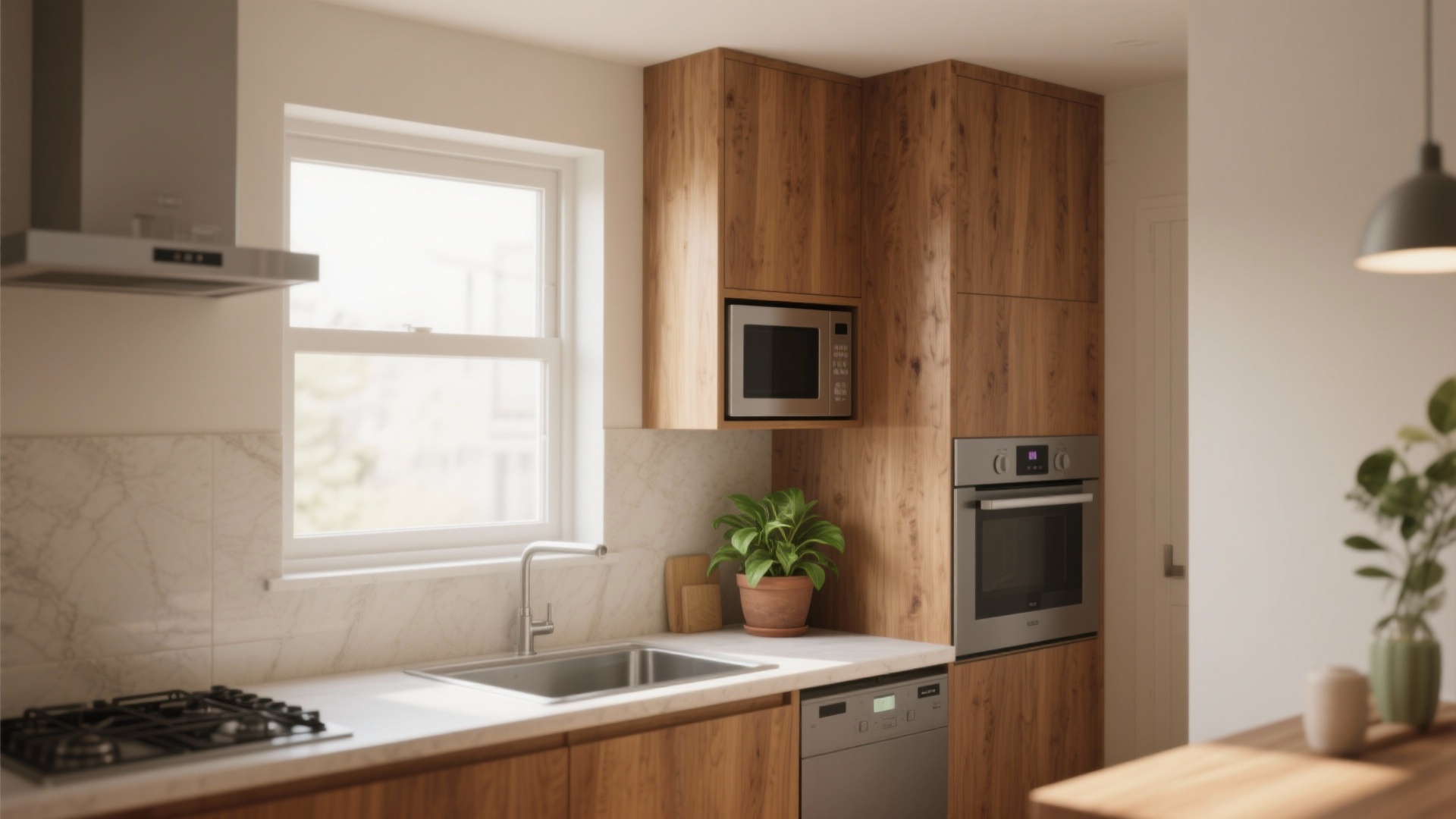 Microwave Storage Ideas: 5 Small Kitchen Fixes