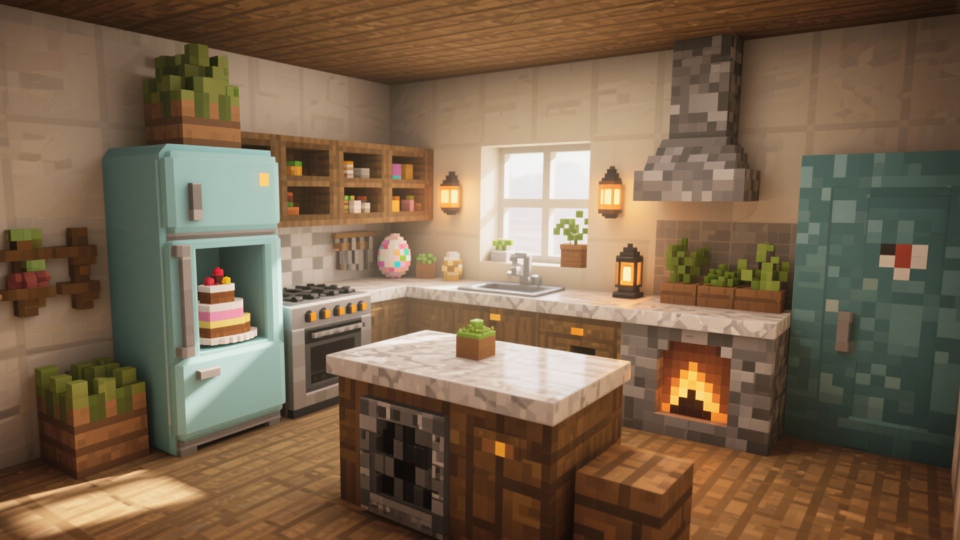 Minecraft Kitchen Ideas: 5 No-Mod Designs