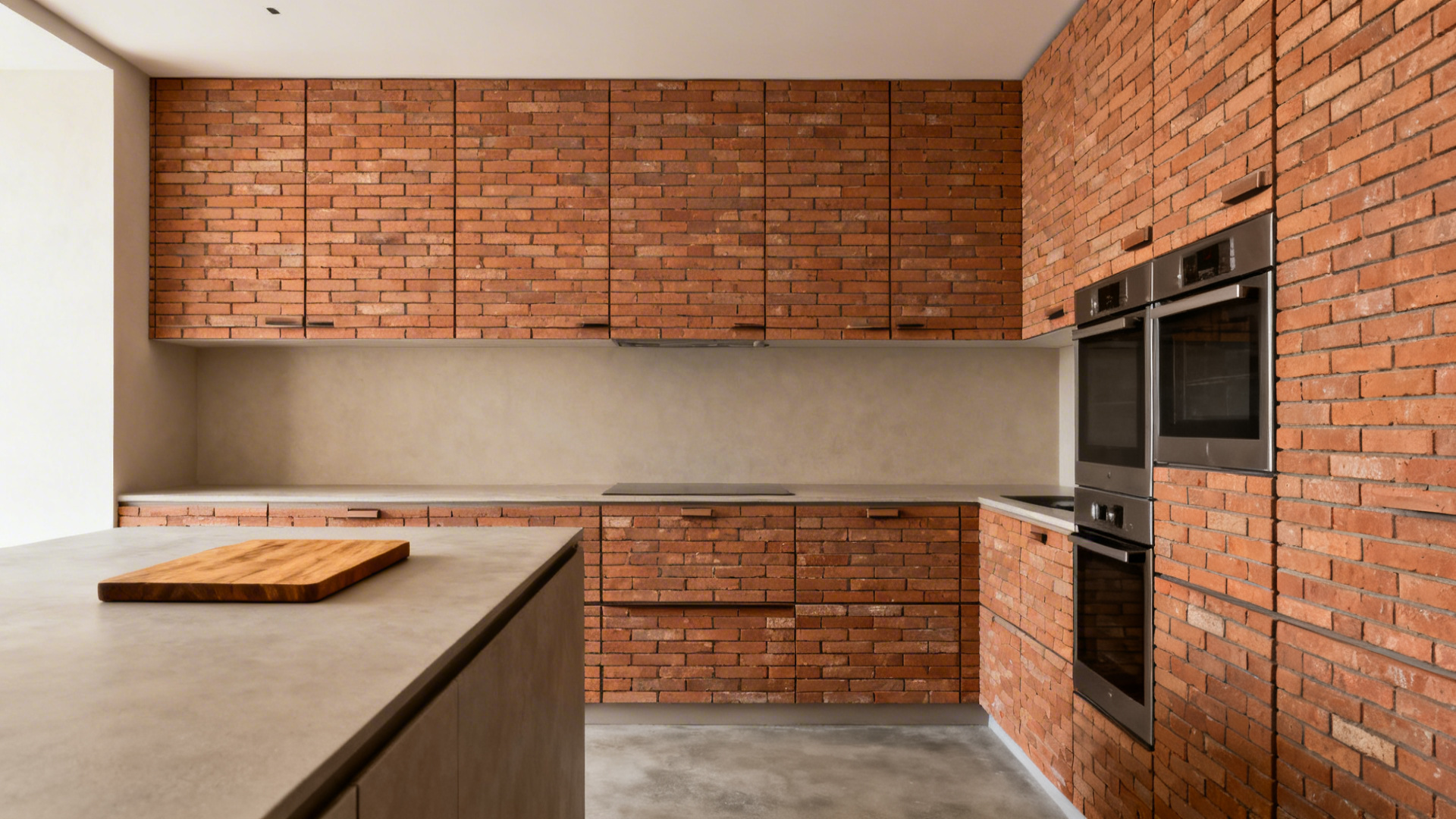 5 Brick Cabinet Design Ideas for Kitchen & Dining Rooms