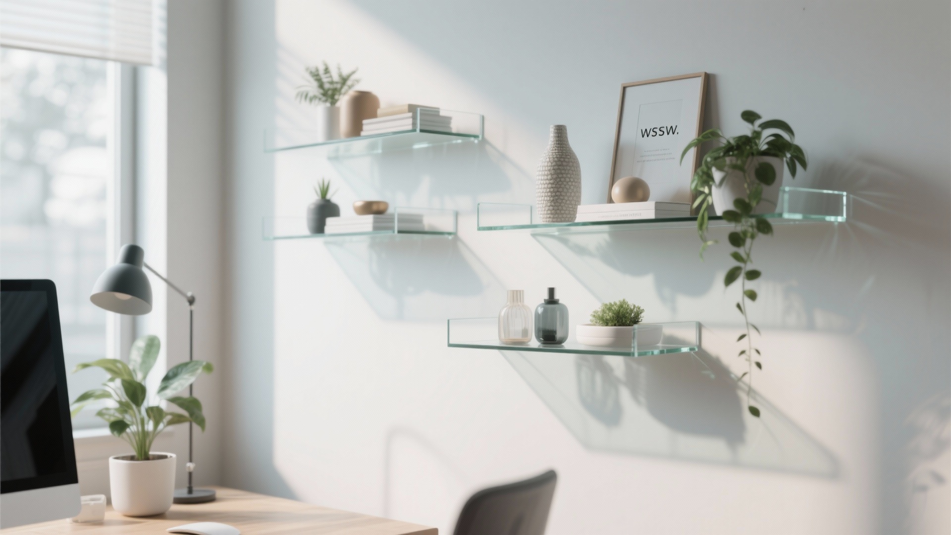 10 Office Wall Shelves Ideas for Smart Office Design