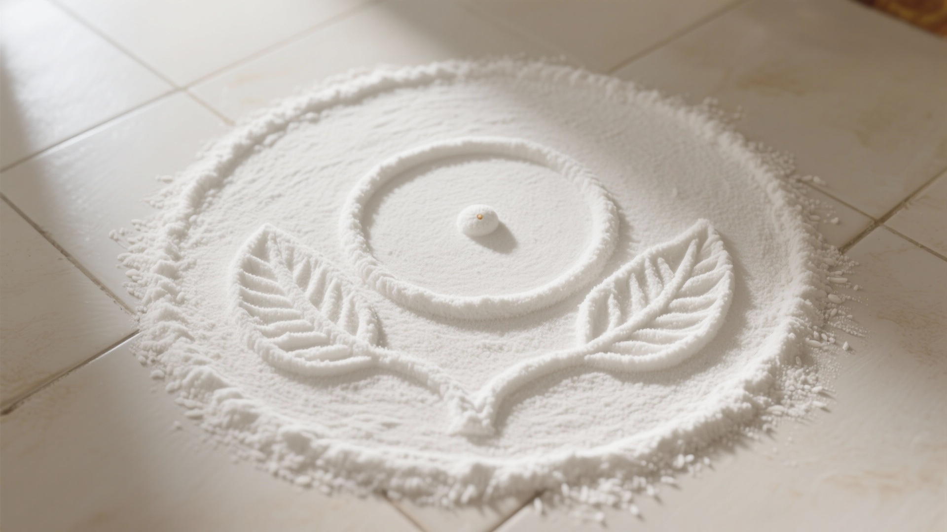 5 Small Rangoli Designs for Pooja Room