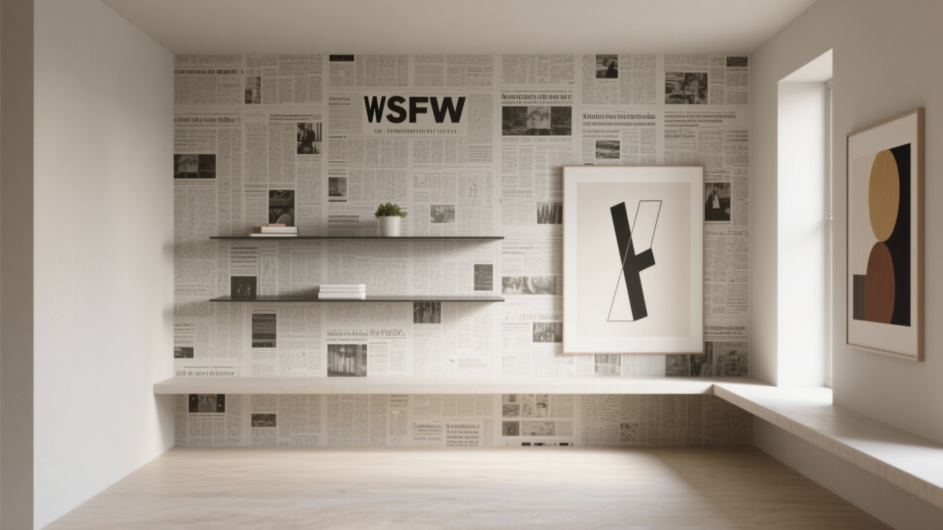 Creative Ideas for Newspaper Wall Decor: 1 Minute to Transform Your ...
