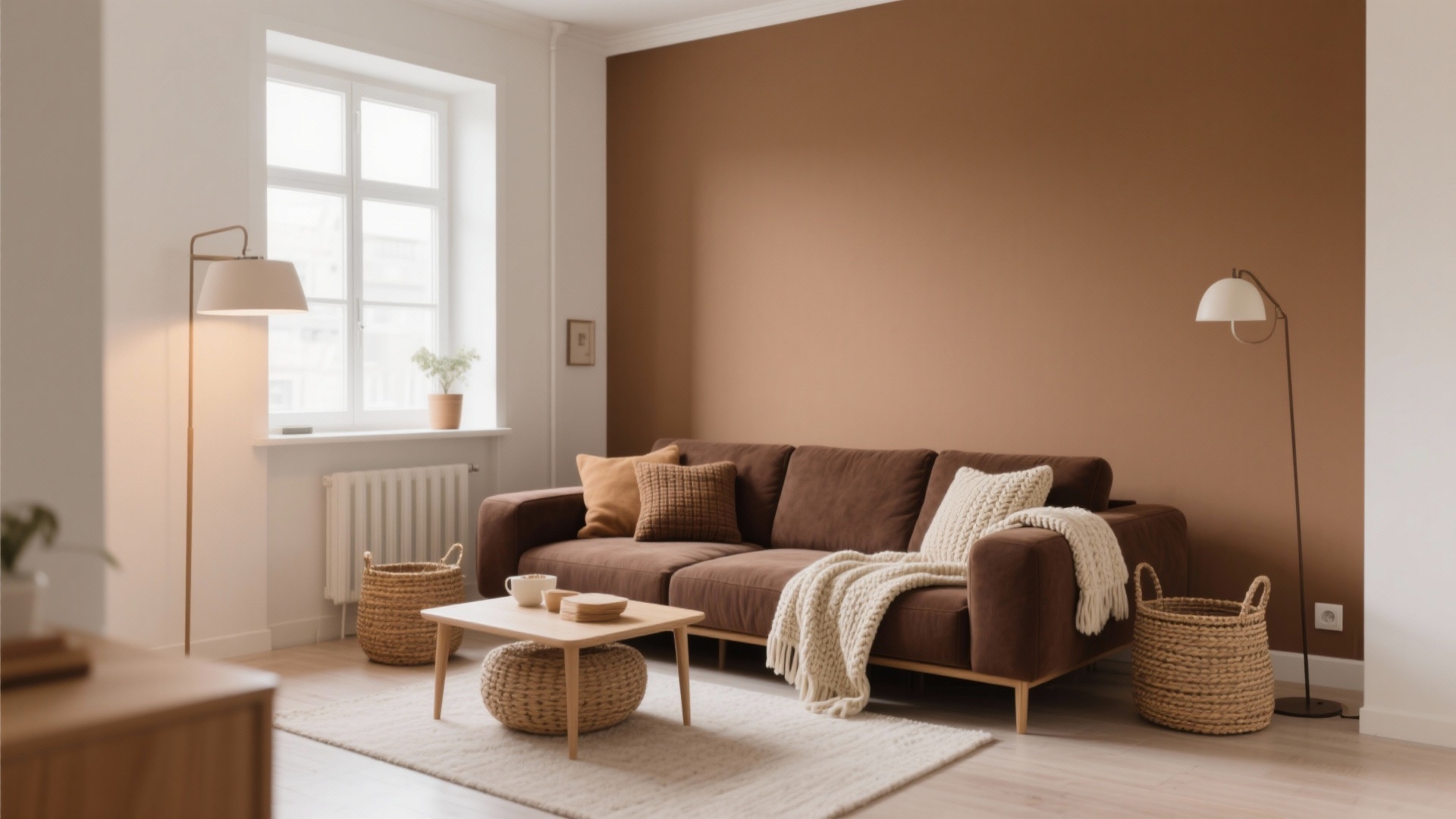 Small Living Room Feels Cold? 10 Brown & Tan Living Room Ideas