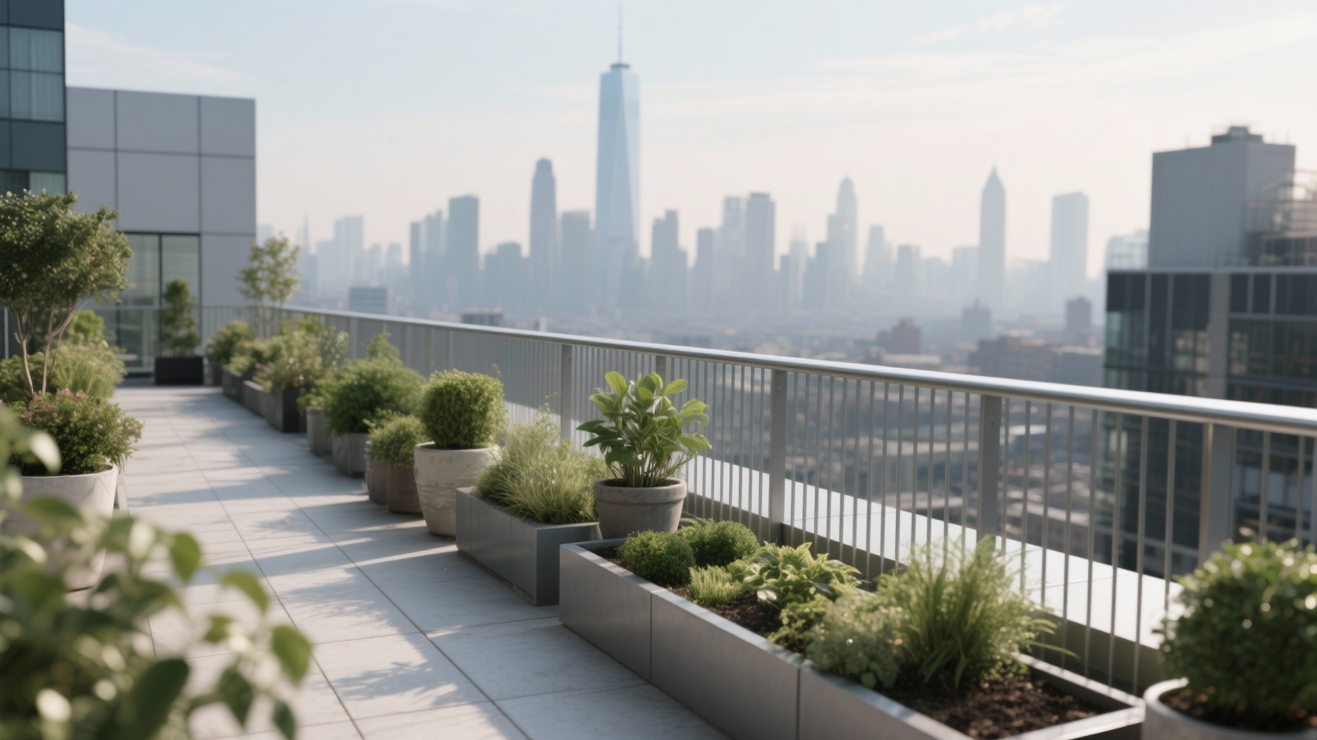 Rooftop Feels Bare? 5 Parapet Wall Railing Designs