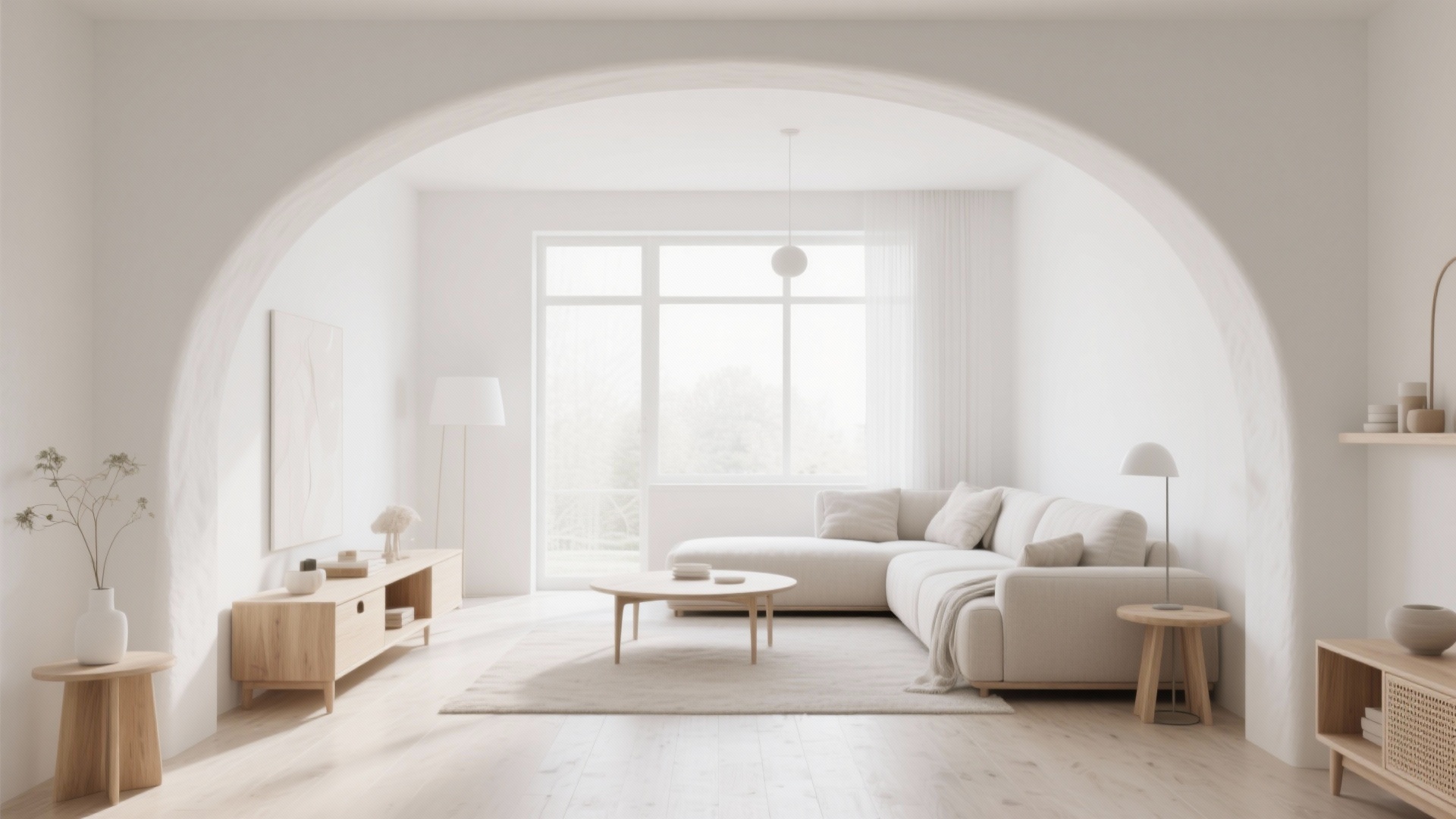 Living Room Feels Boxy? Drawing Room Arch Design Fix