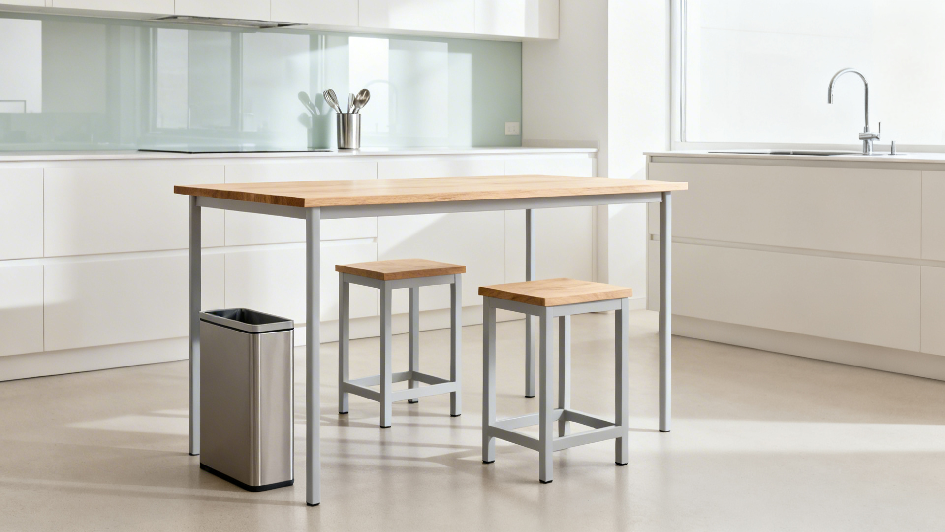 5 Kitchen Cooking Single Table Design Ideas for Small Spaces