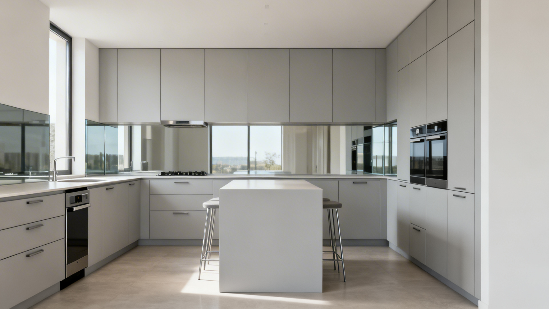 Cramped Kitchen? U Shaped Kitchen Designs with Island