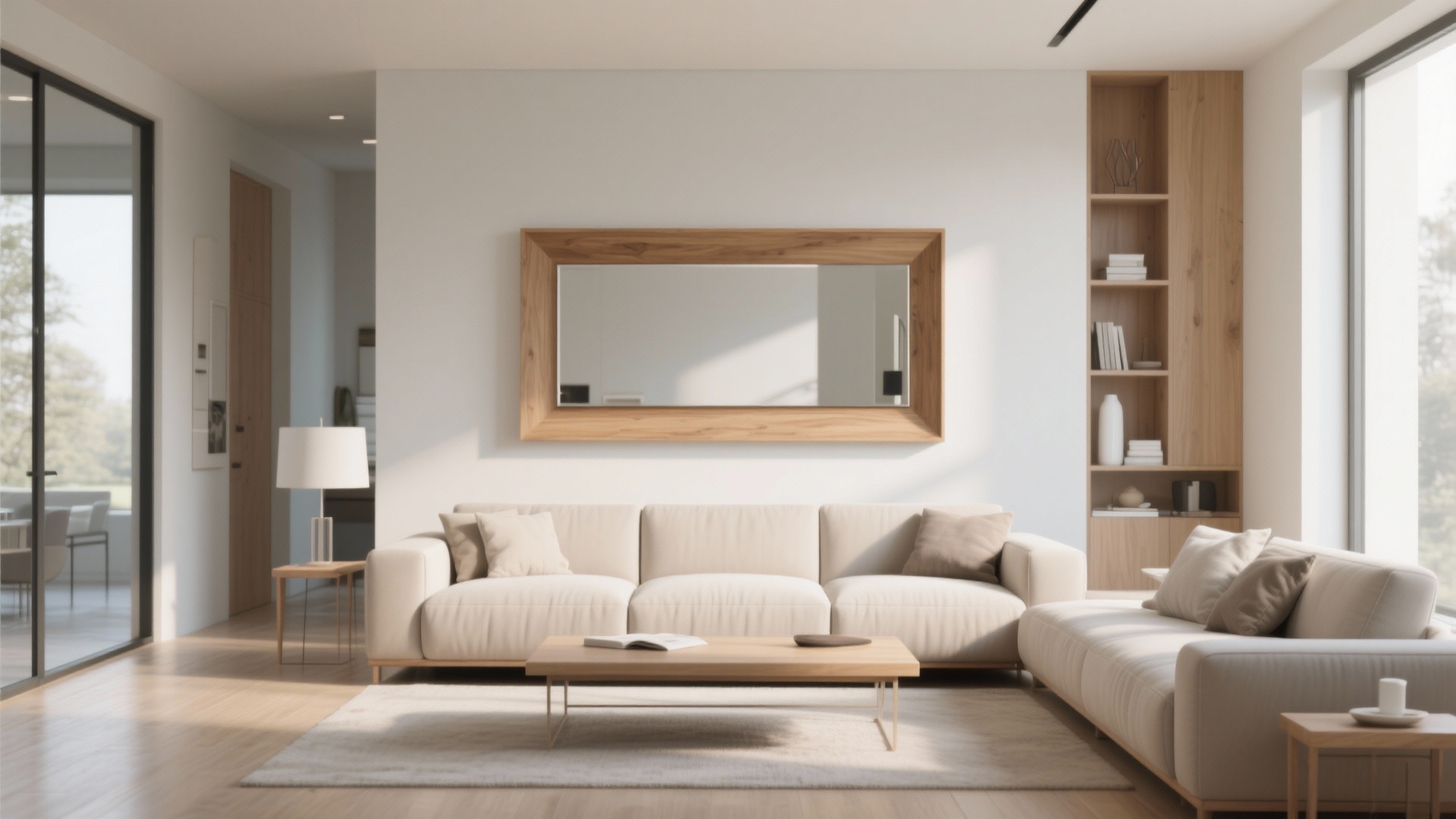 10 Large Living Room Mirror Ideas for Style and Space