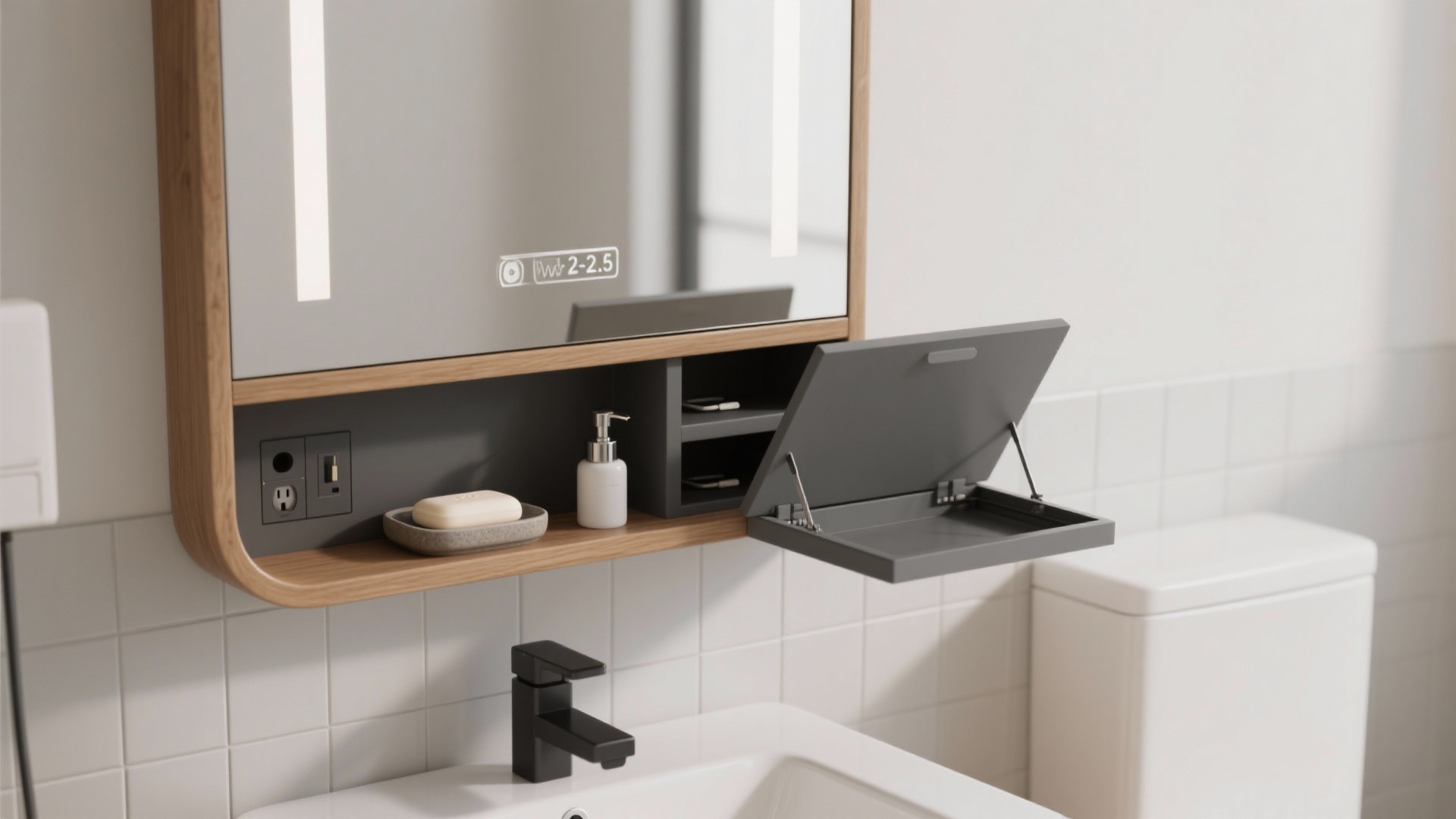 5 Small Bathroom Mirror With Storage Ideas That Work