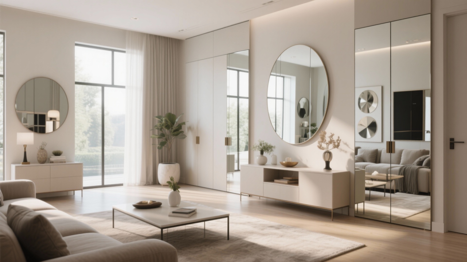 Room Feels Small? Mirror Room Design That Adds Light