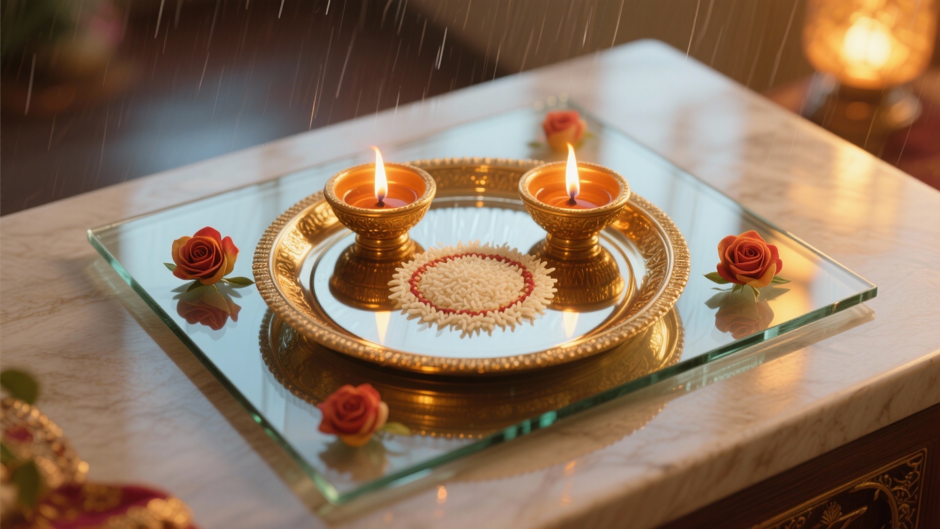 5 Diwali Pooja Thali Decoration Ideas