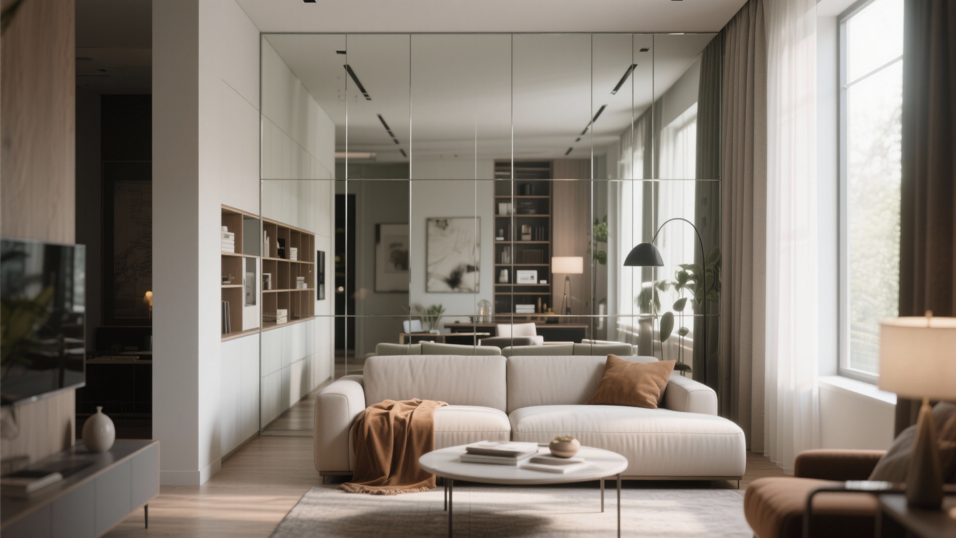 Tempered Glass Wall Art: 5 Living Room Ideas