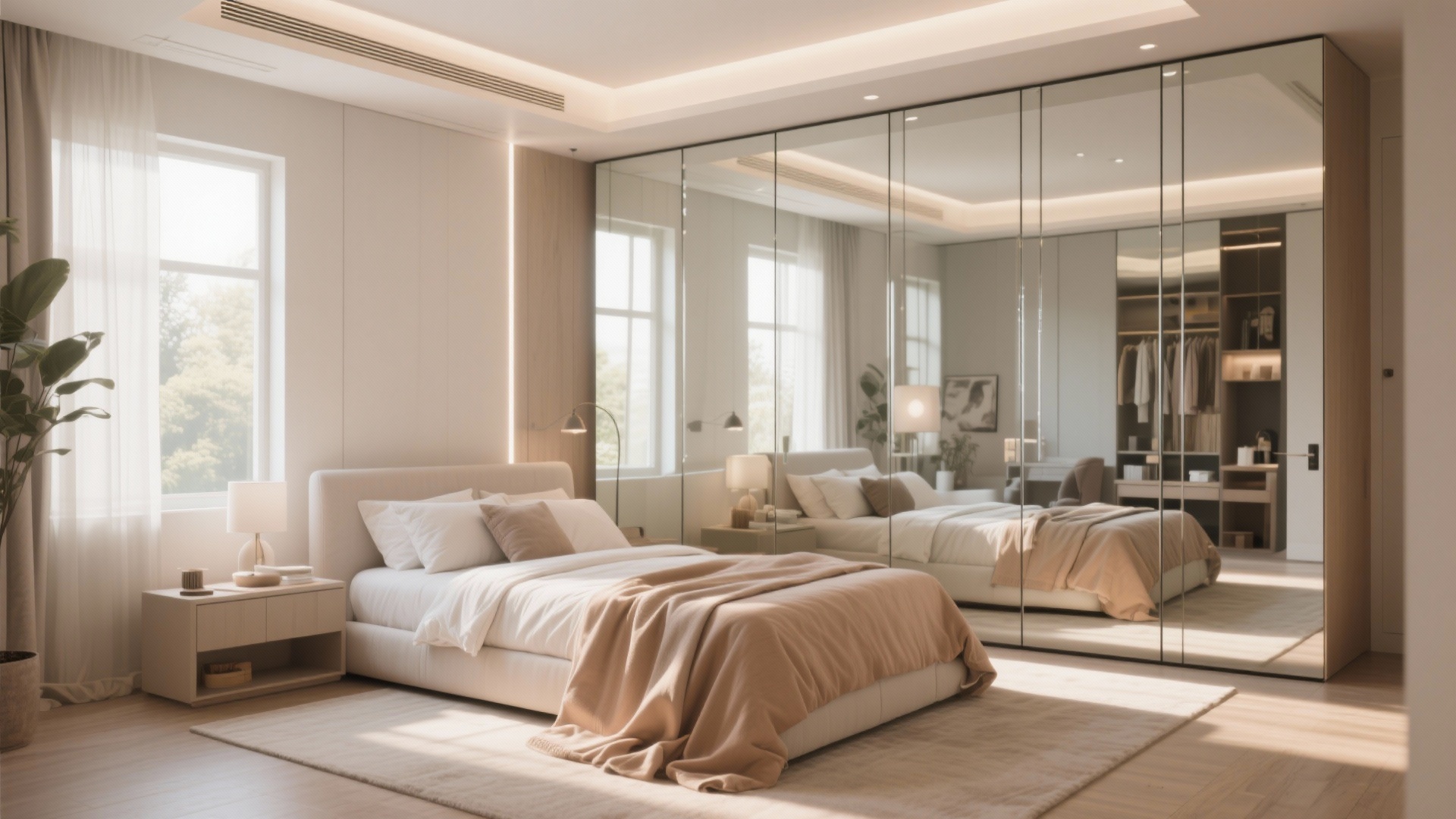 5 Wall Wardrobe Designs for Bedroom