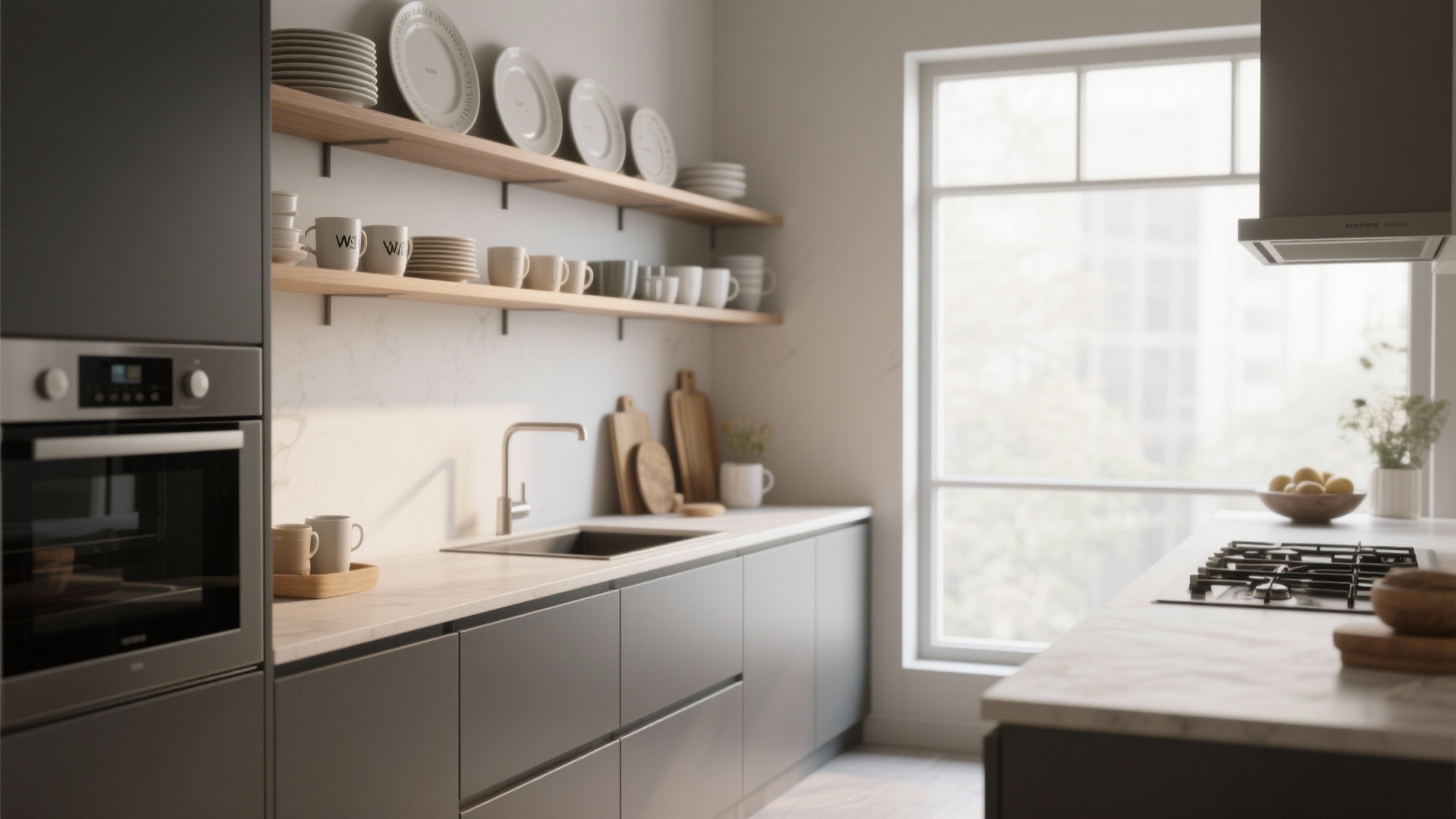 Small Kitchen Feels Cramped? 10 Open Kitchen Cabinet Ideas