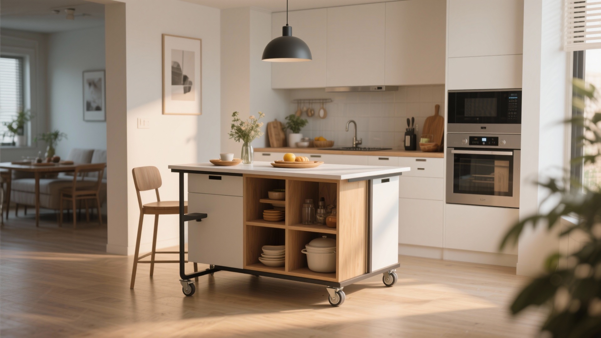 10 Small Square Kitchen Ideas that Maximize Space