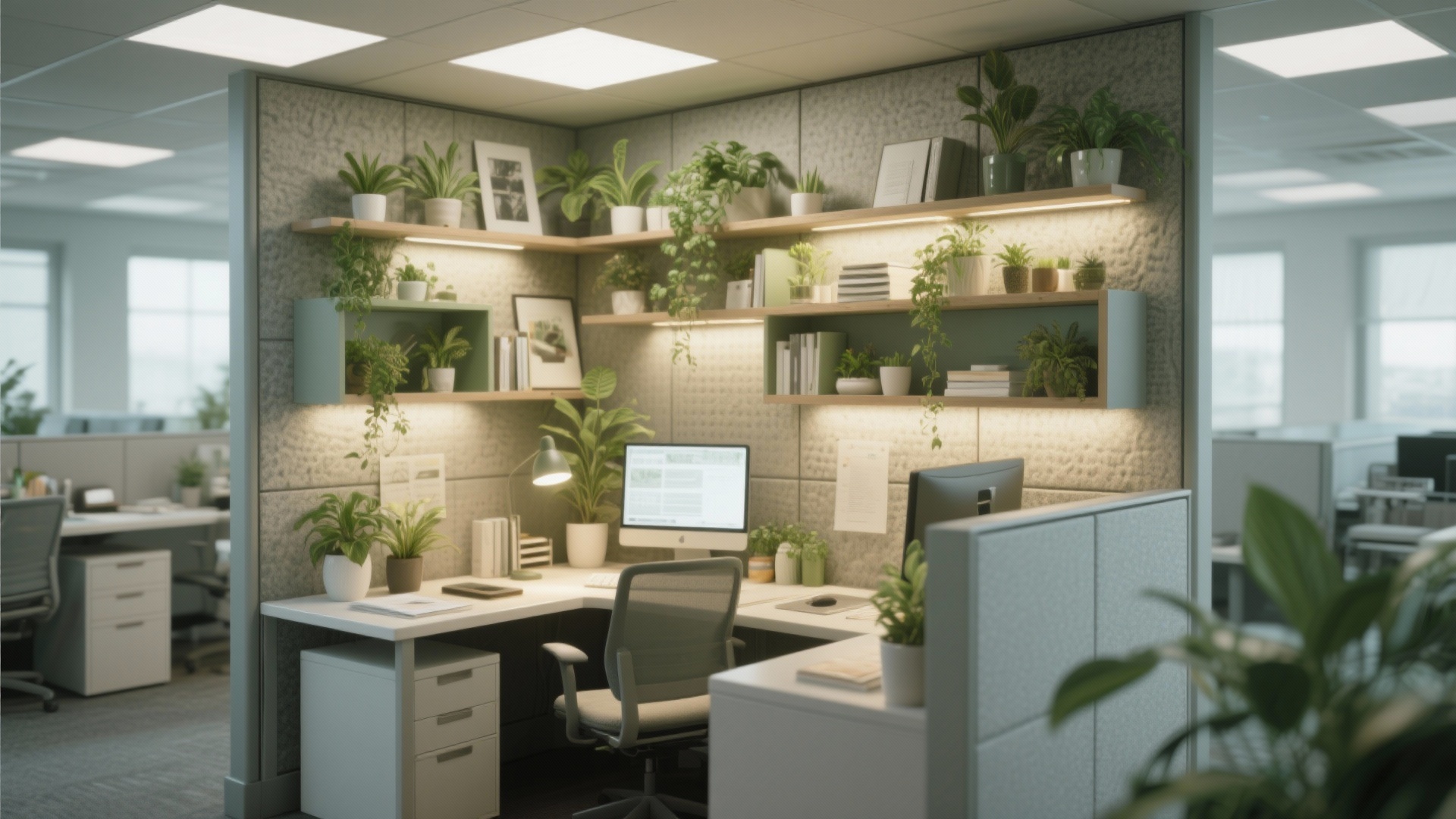 5 Office Cubicle Design Ideas