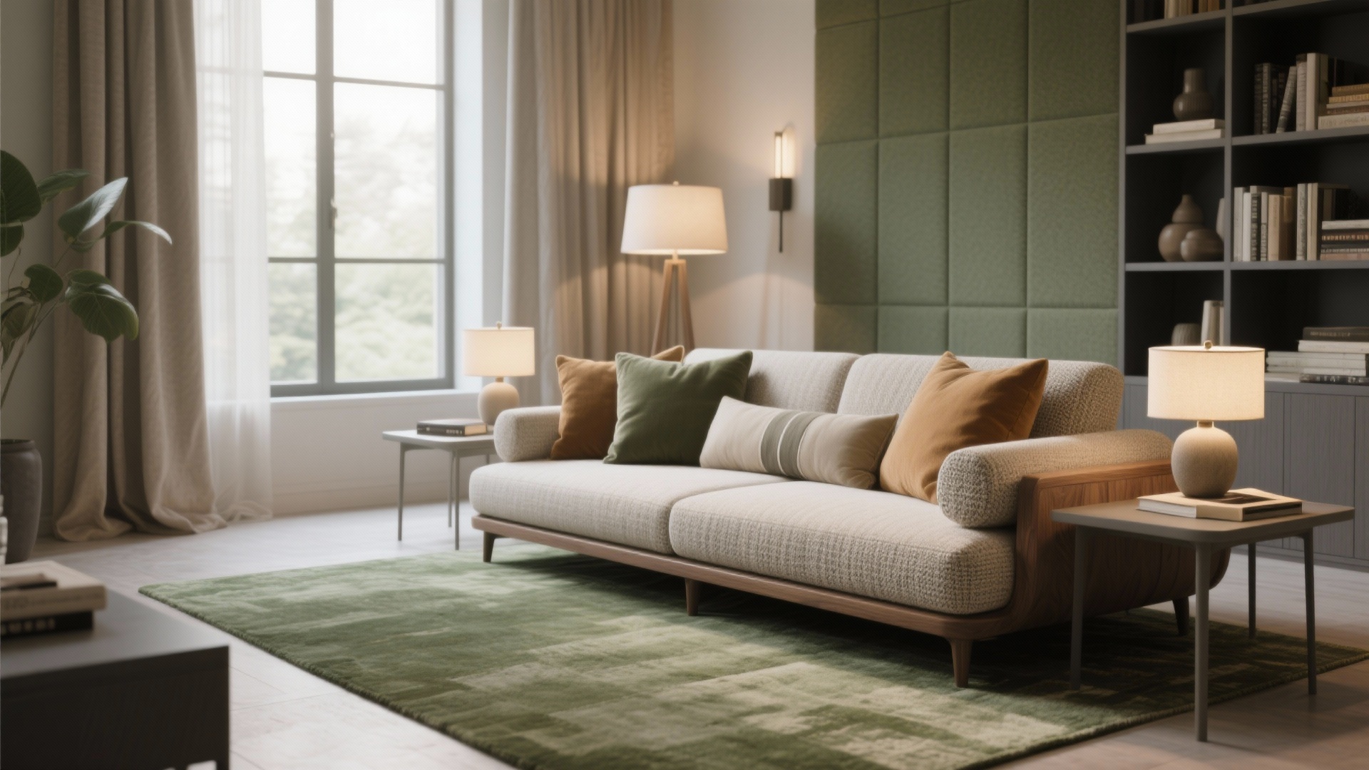 Living Room Diwan: Modern Design Ideas and Ergonomic Styling