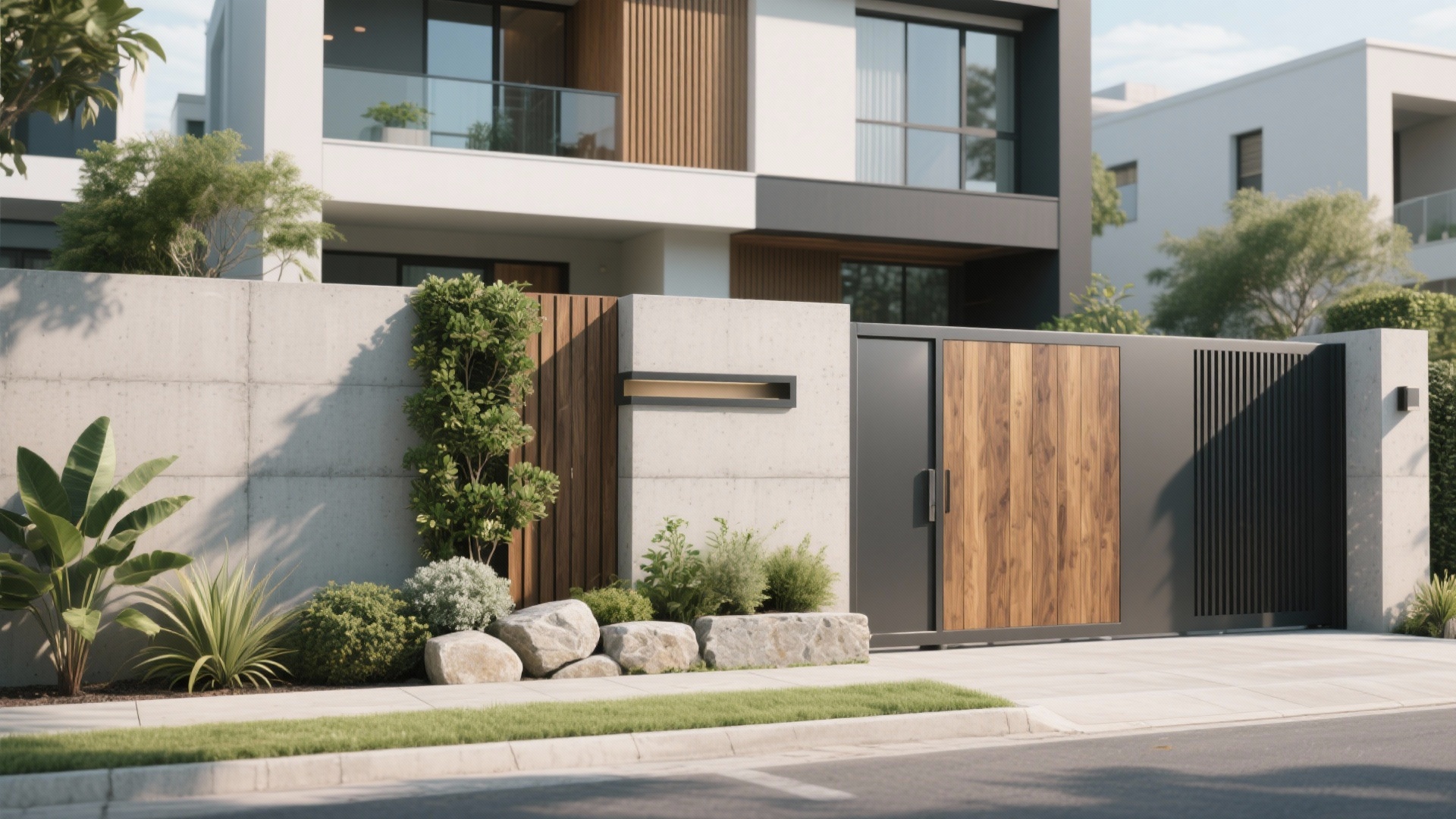 5 Inspiring Front Compound Wall Designs