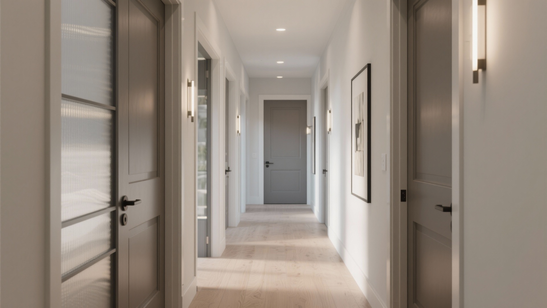 Hall Feels Dark or Narrow? Modern Hall Doors That Fix Flow