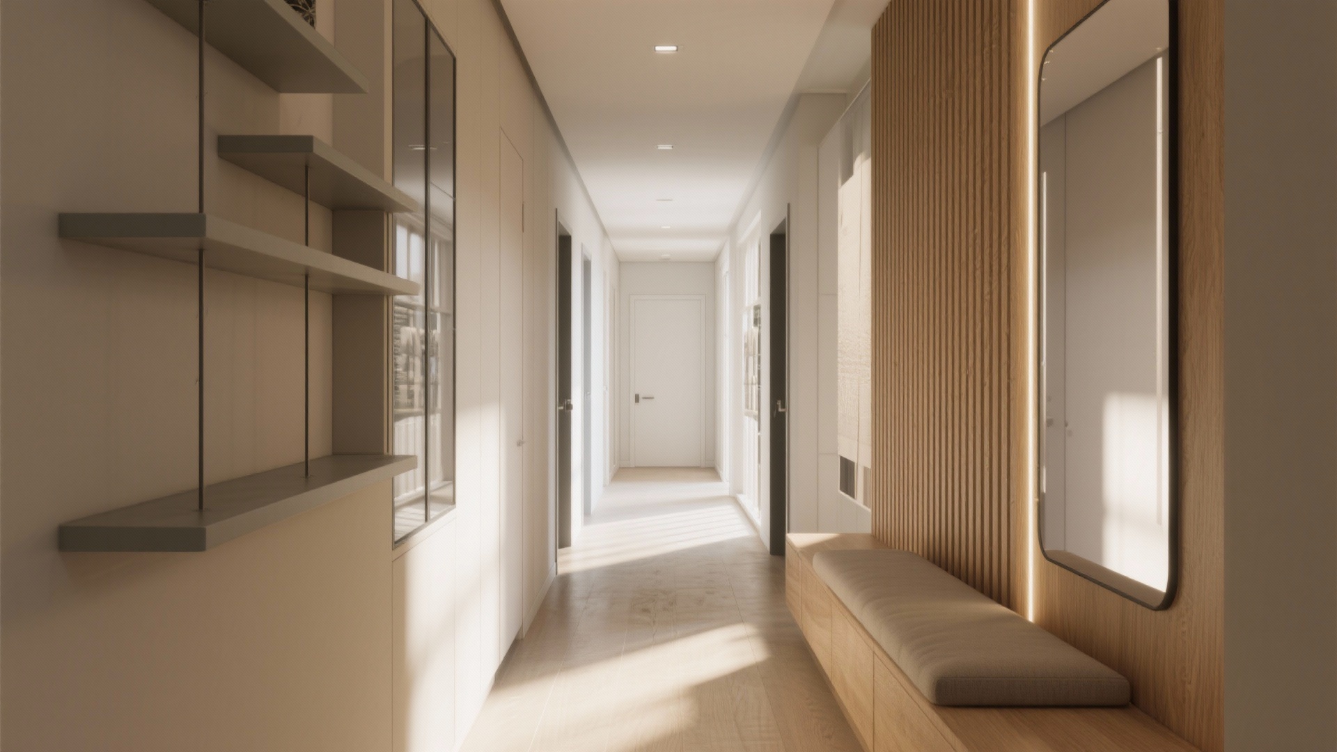 Narrow Hallway Feels Cramped? 5 Hall Wall Structure Ideas