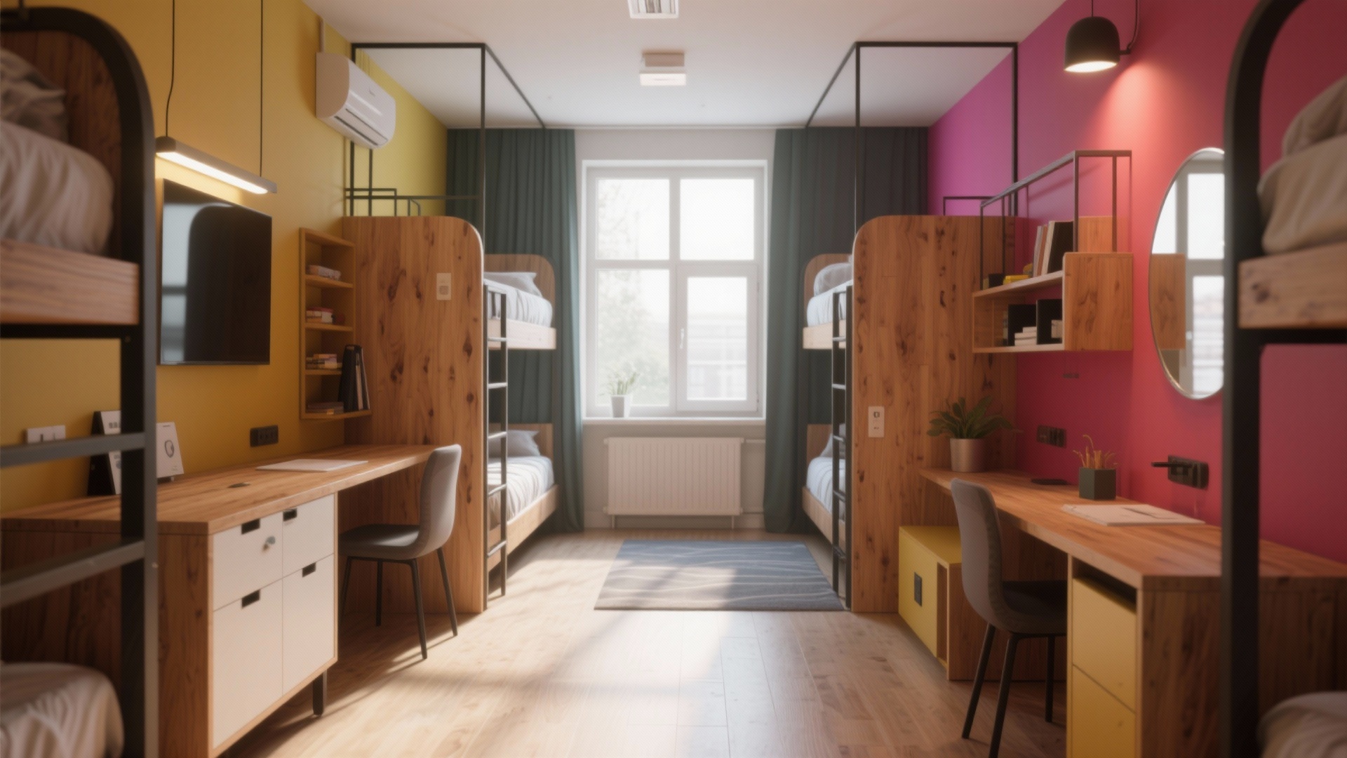 5 Smart Hostel Room Design Ideas