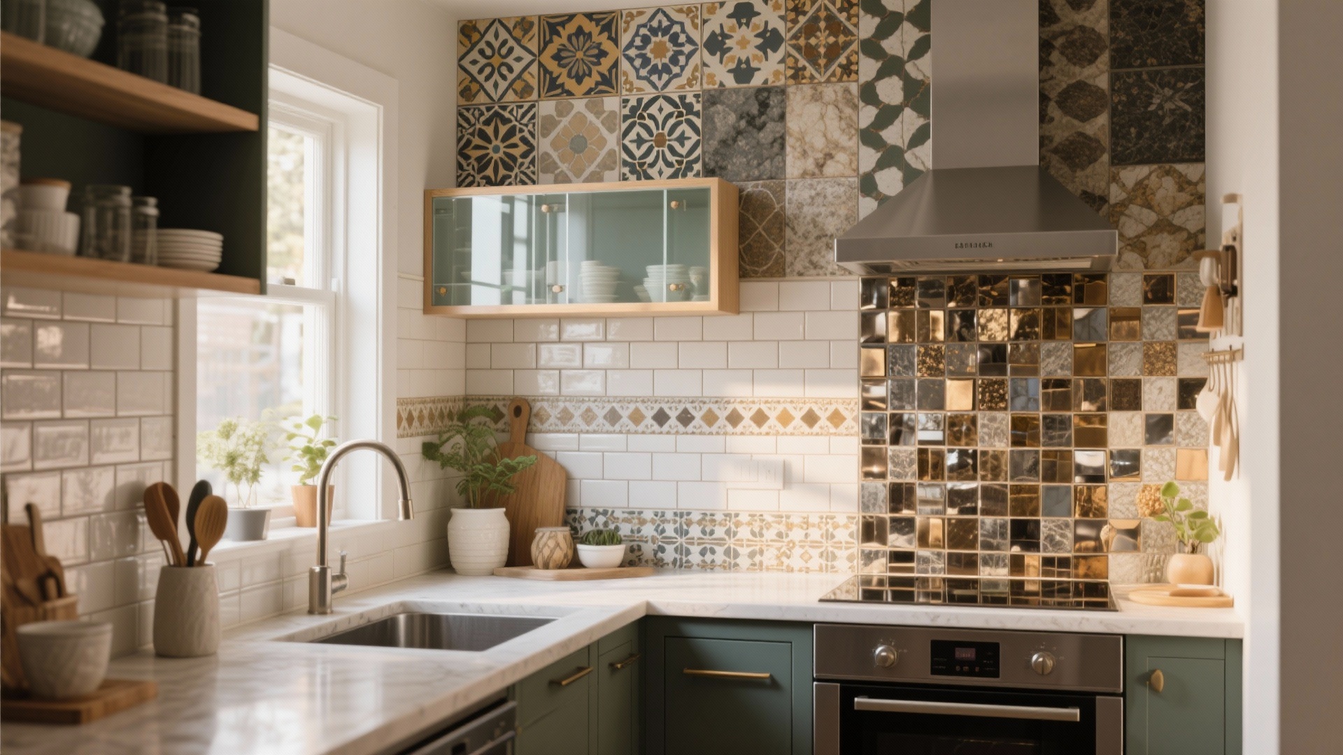 Kitchen Feels Plain? 5 Kitchen Backsplash Tile Ideas