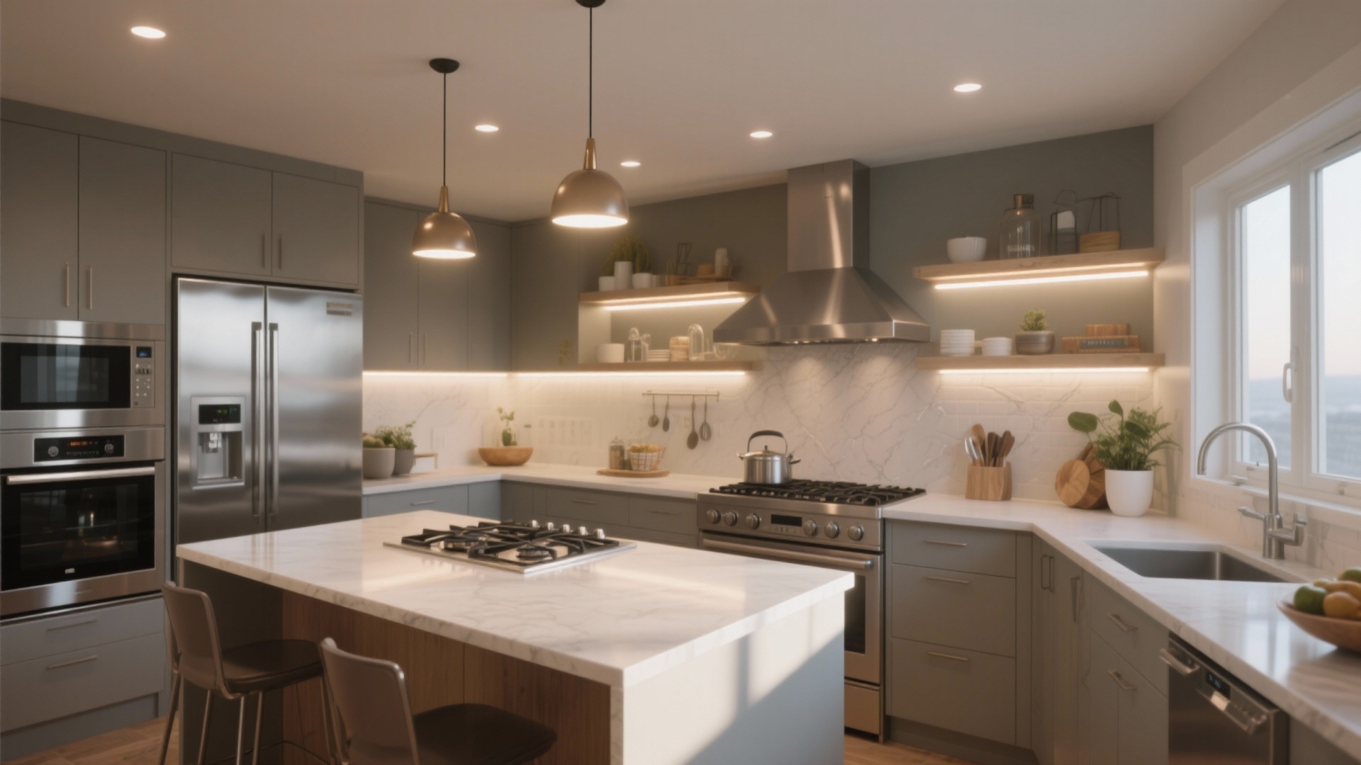 Stove Too Dark? 10 Over-the-Stove Lighting Ideas That Work