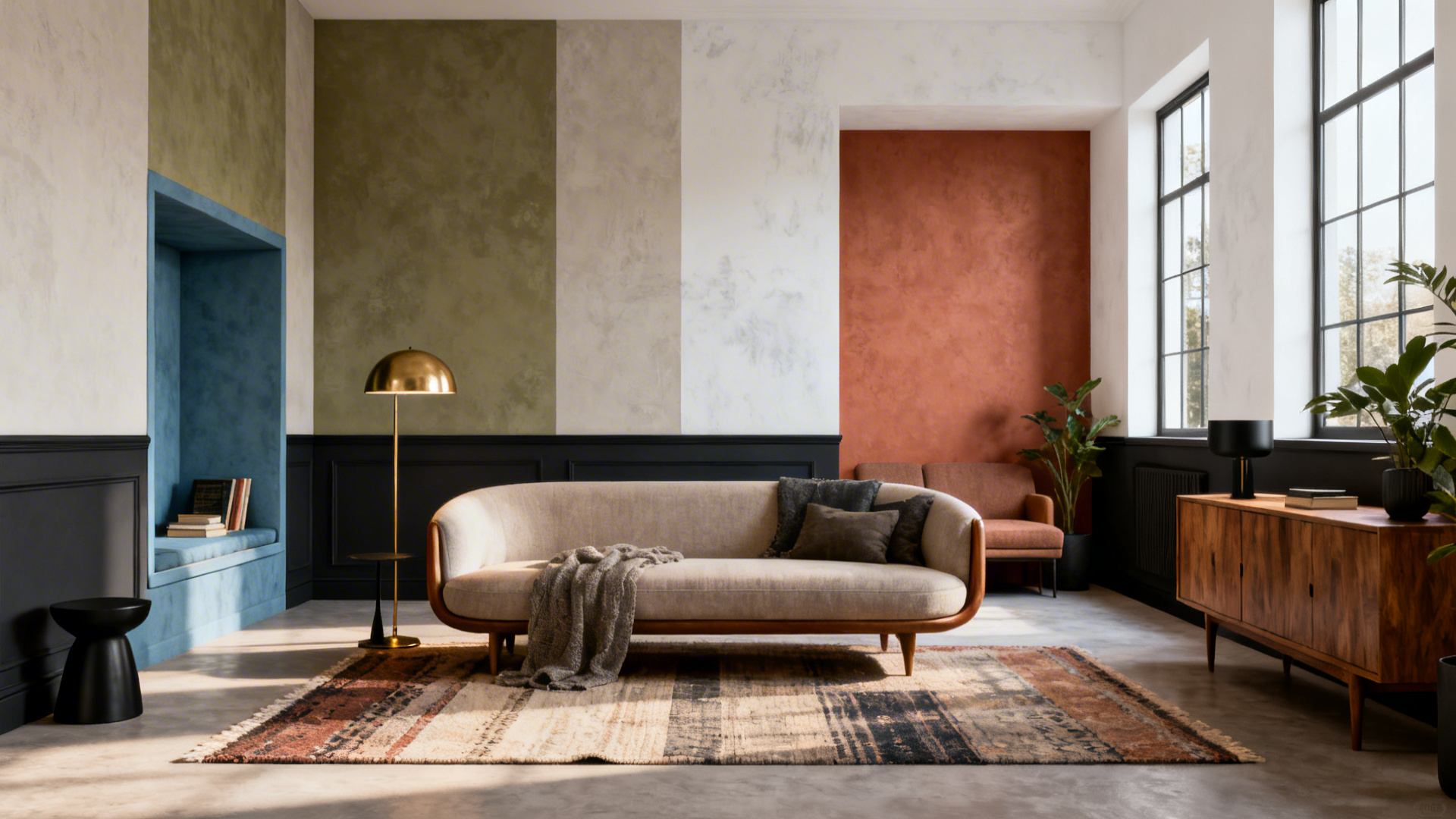 5 Modern Wall Color Ideas for Living Rooms