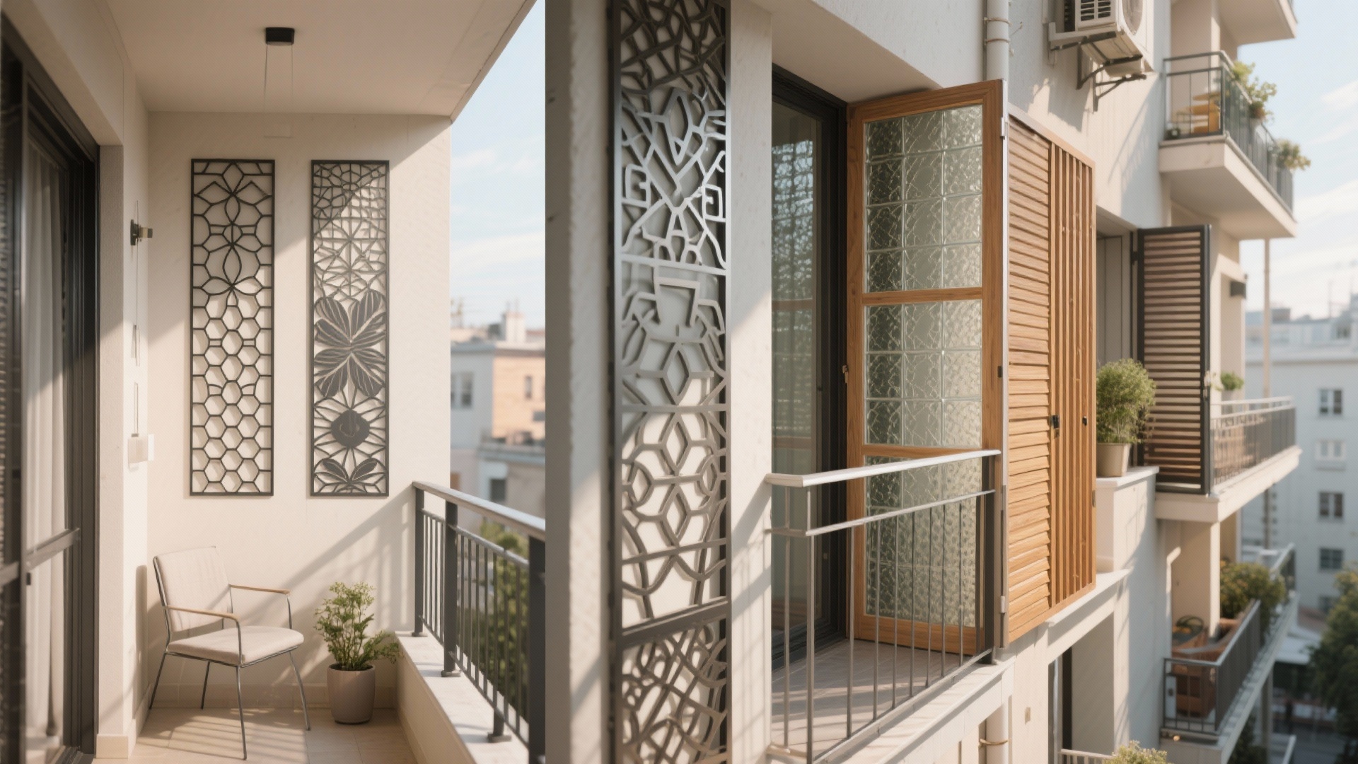 Wall Grill Design: Small Balcony Feels Boring? 5 Ideas