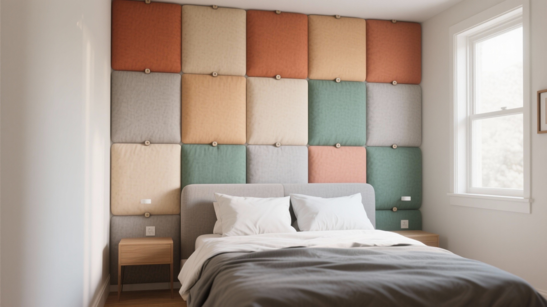 Bed Back Wall Cushion Design: 5 Smart Ideas