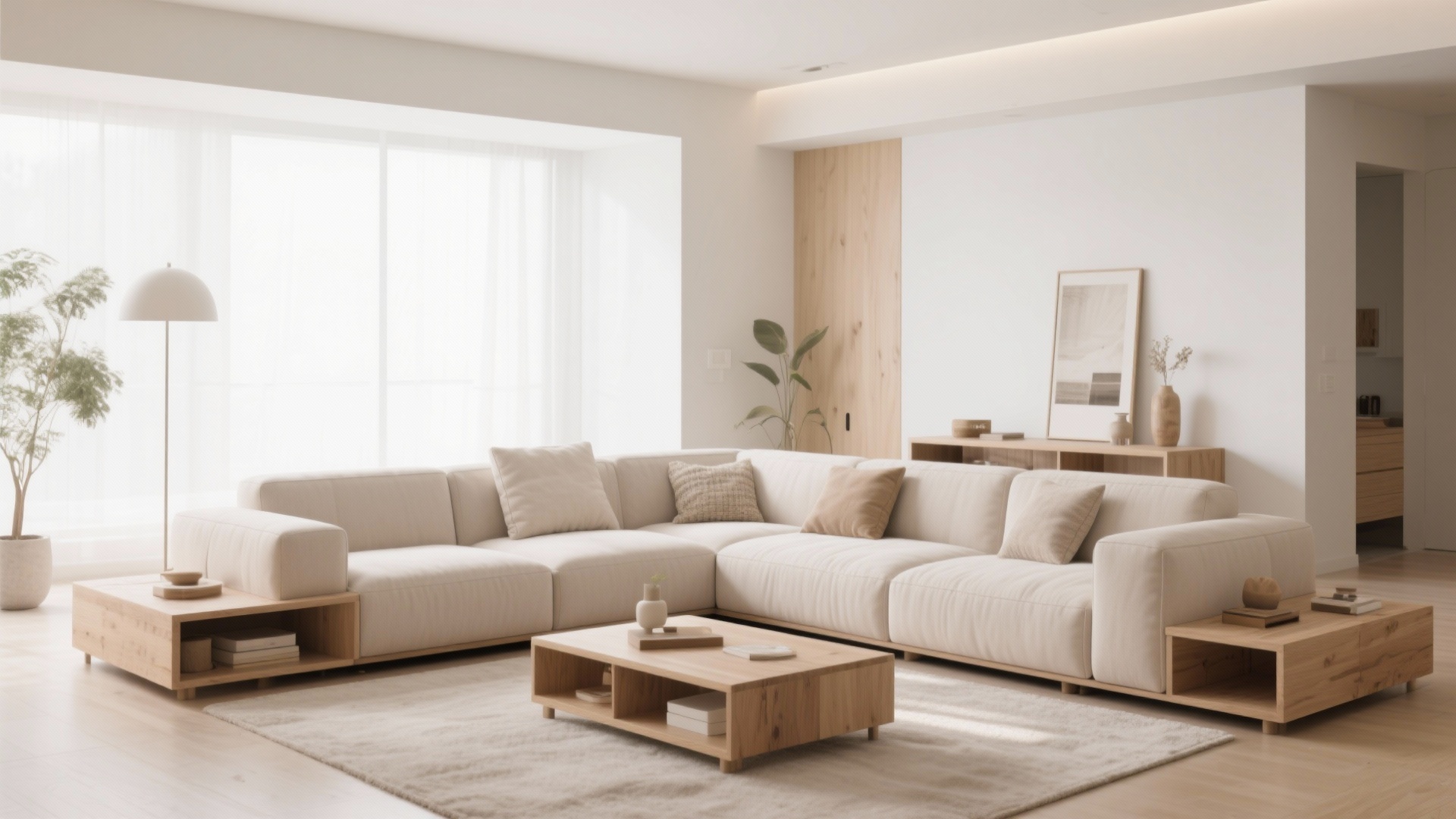 10 L-Shape Living Room Ideas