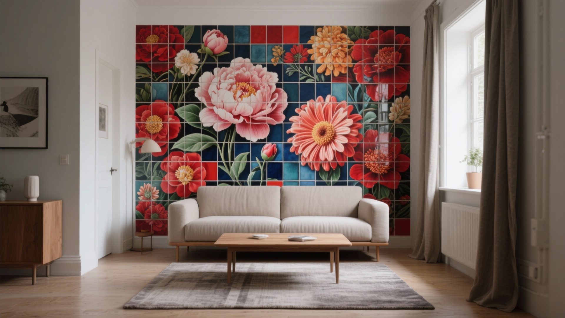 Flower Wall Tiles Design: 5 Smart Ideas for Small Spaces
